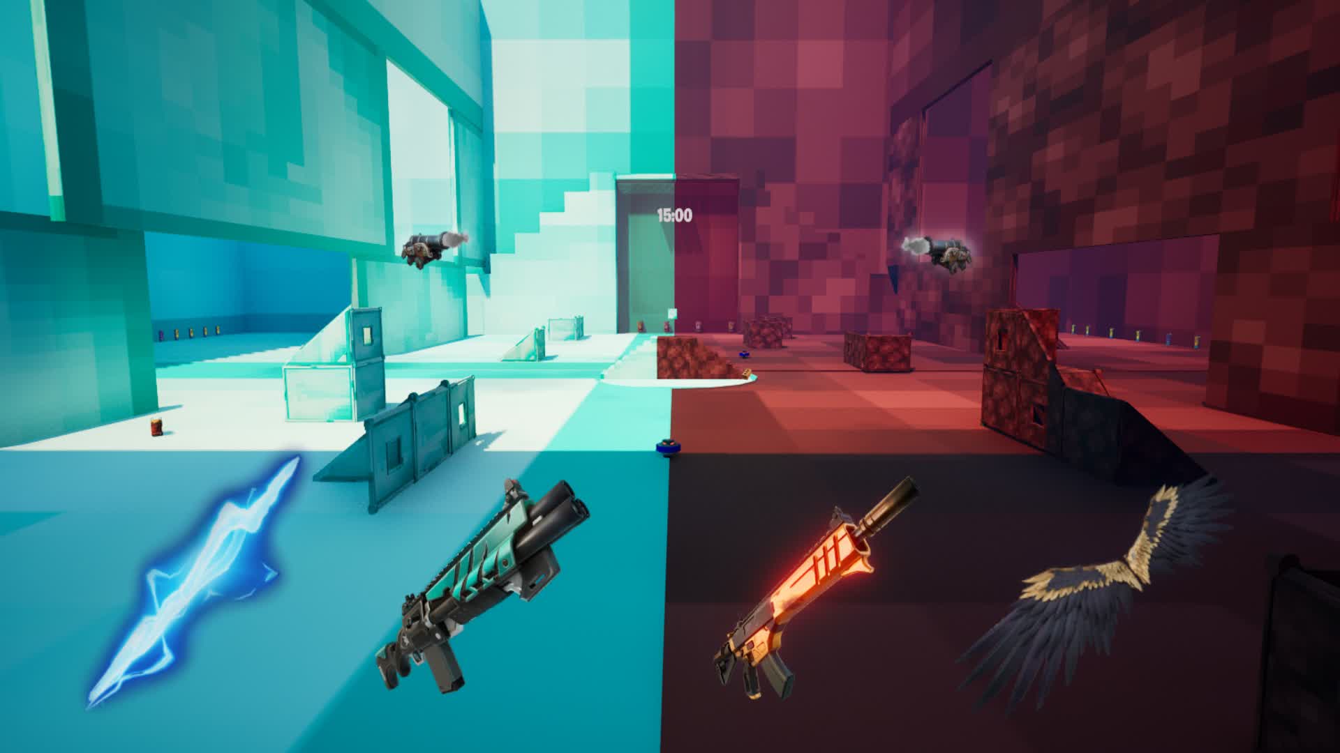 MINECRAFT RED VS BLUE 🔴🔵 5153-4461-8472 by enigm4 - Fortnite Creative ...