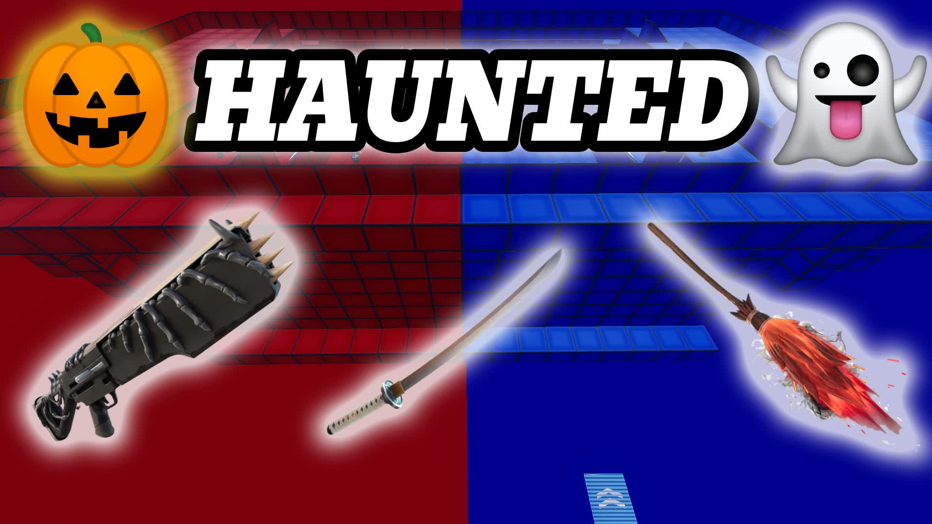 Haunted👻RED VS BLUE 4529-4470-7654 by jalenszn - Fortnite Creative Map ...