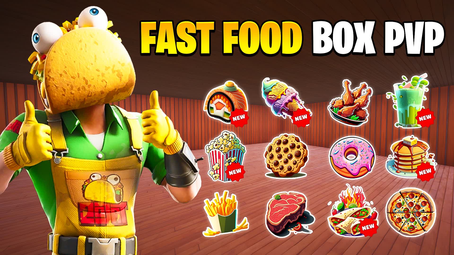 🍔FAST FOOD BOX PVP📦 4673-1354-8405 by edian.fn - Fortnite Creative Map ...