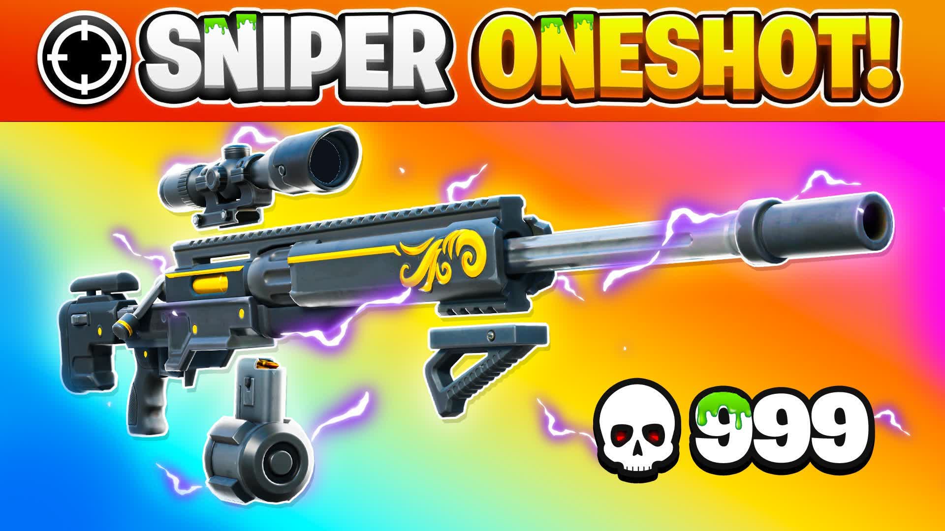 SUPER SNIPER ONLY🎯ONE SHOT TWDU 4938-0617-0847 by gunfight - Fortnite ...