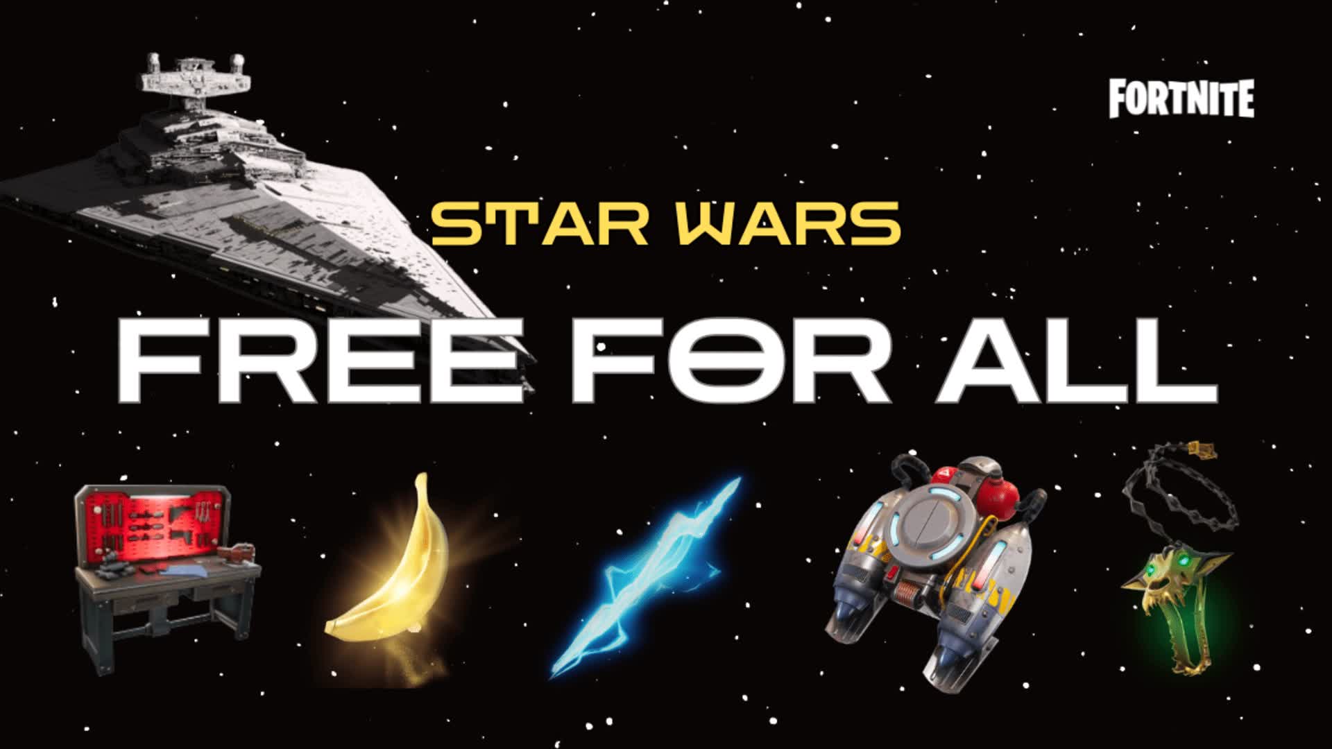 STAR WARS MINI FFA 3568-9523-7590 by swttn - Fortnite Creative Map Code - Fortnite.GG