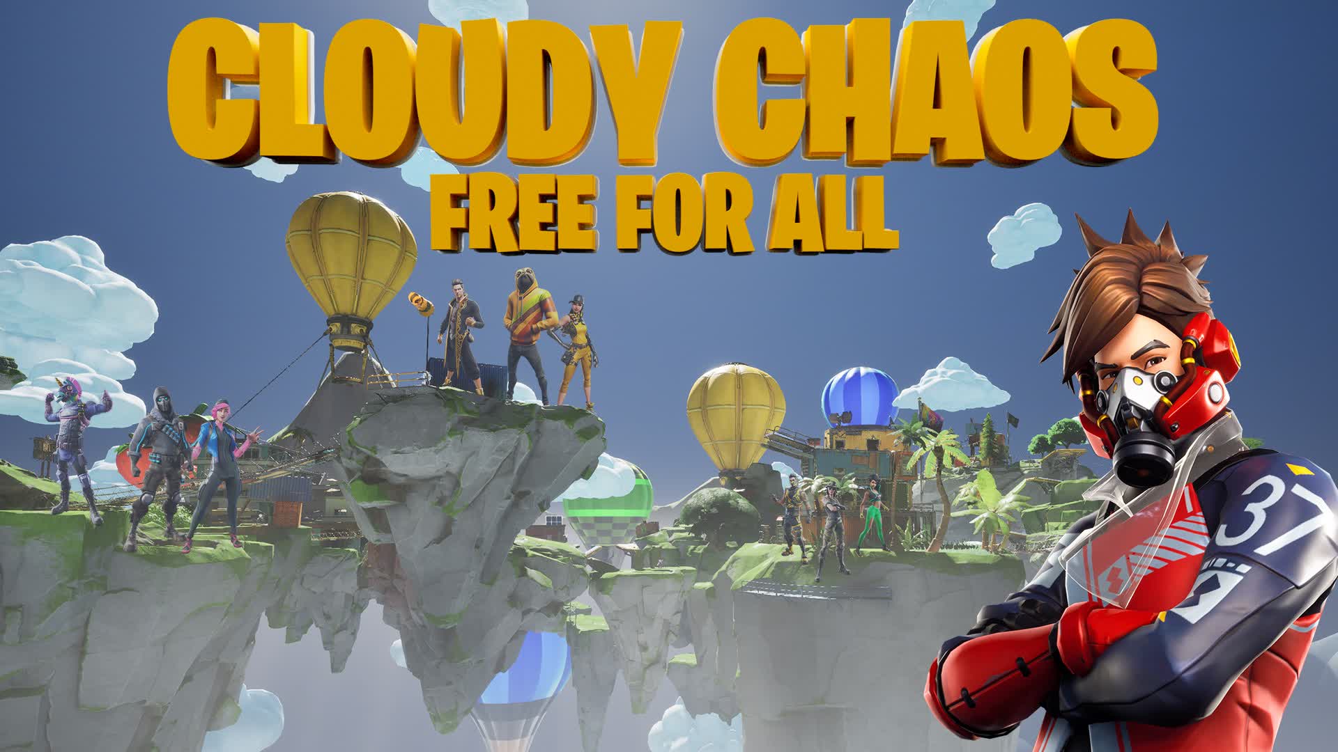 Cloudy Chaos 5559-8273-2748 by infektous - Fortnite Creative Map Code - Fortnite.GG