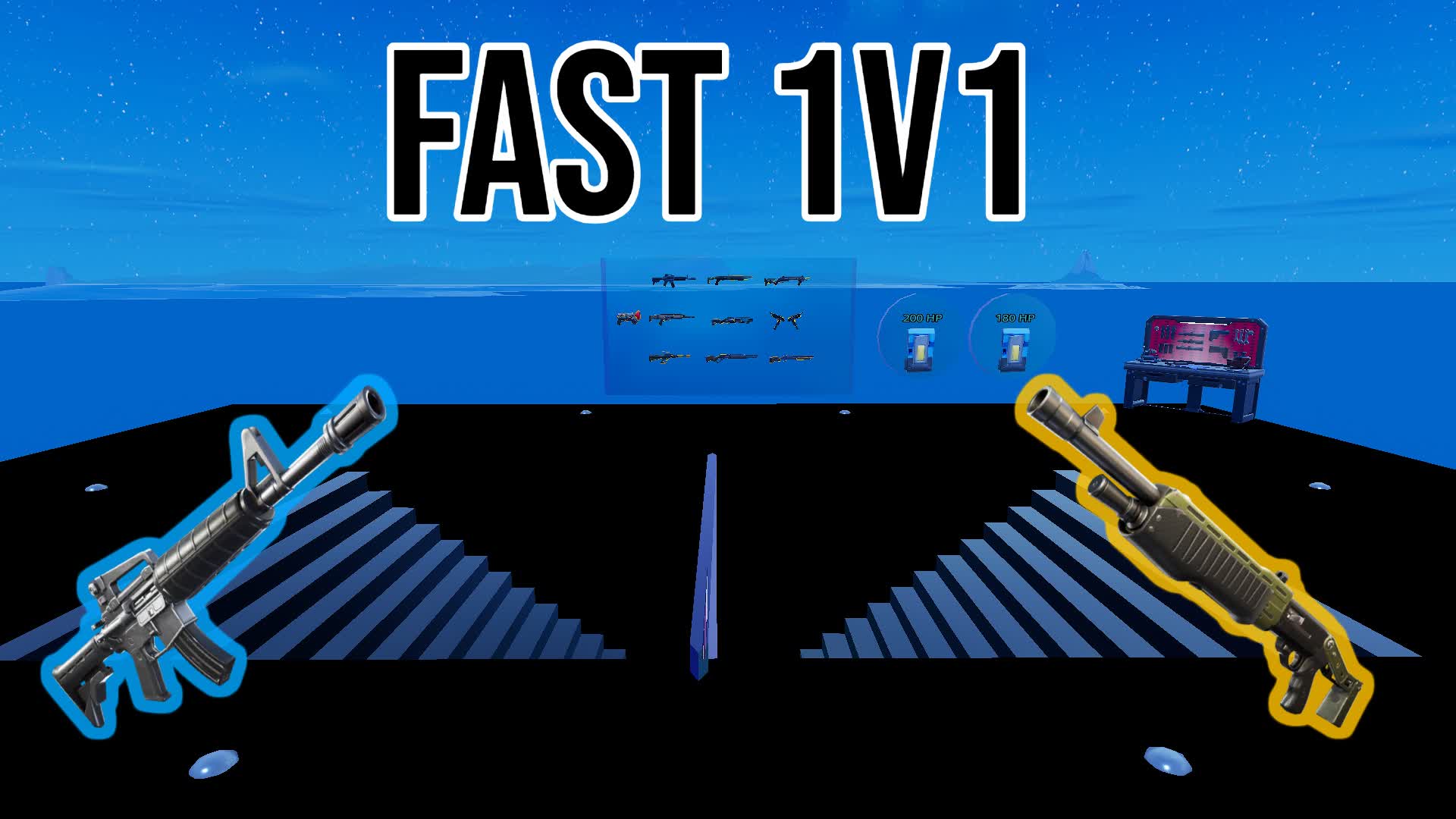 Fast 1V1 6340-4586-5335 by drummersans - Fortnite Creative Map Code - Fortnite.GG