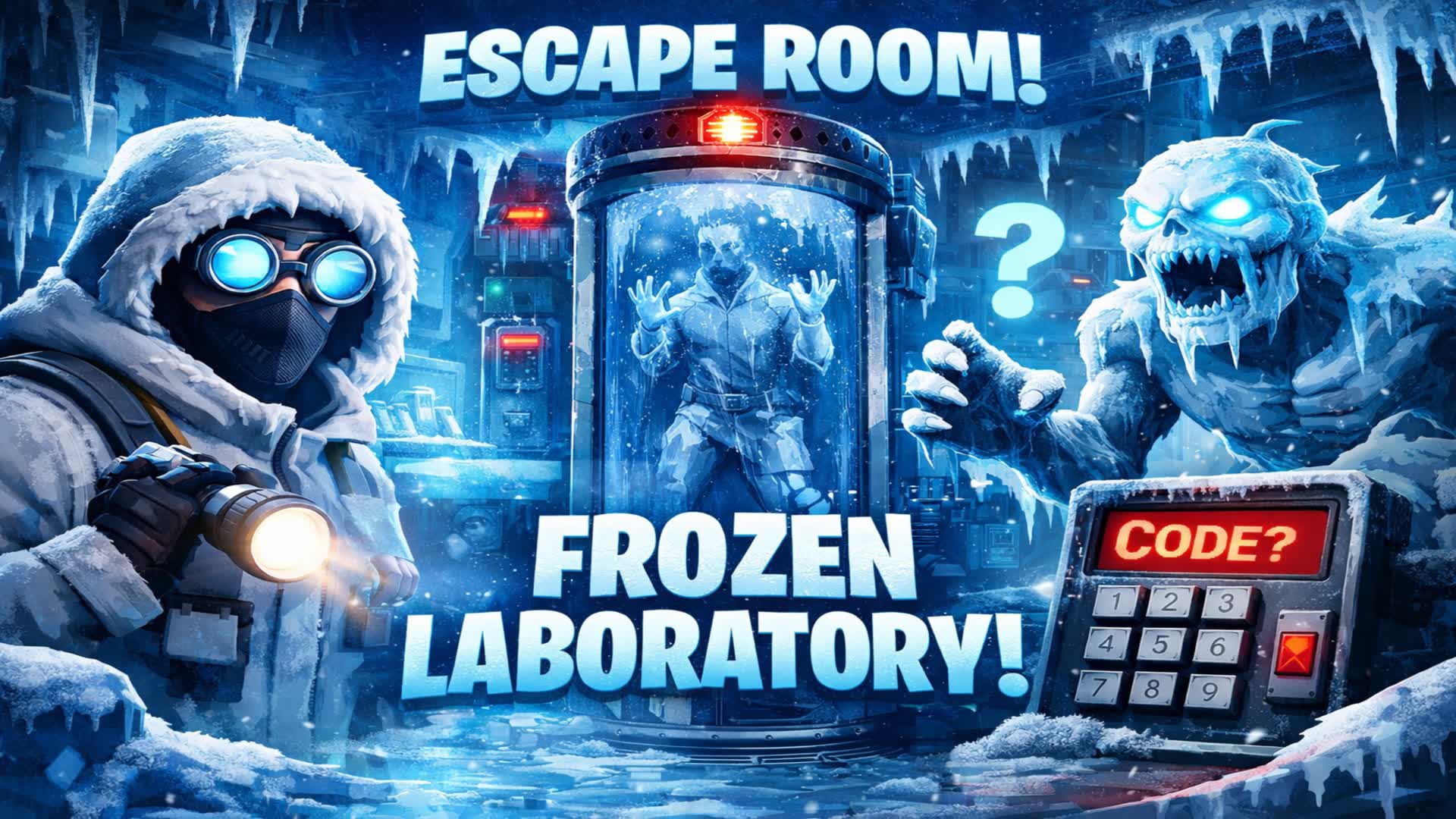 ️ FROZEN LAB ESCAPE ️ 2766-3927-5652 by squirri - Fortnite Creative Map ...