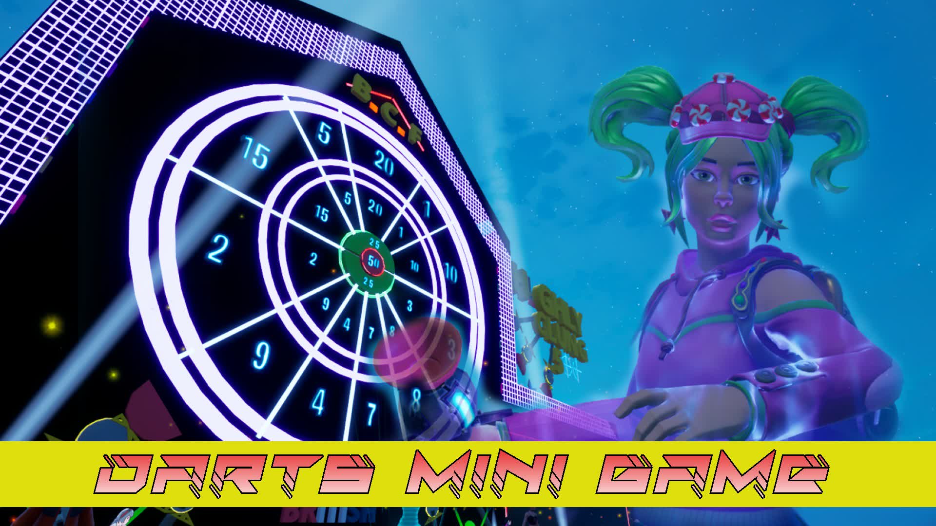 DARTS MINI GAME 0599-0368-7669 by hoodlum - Fortnite Creative Map Code ...