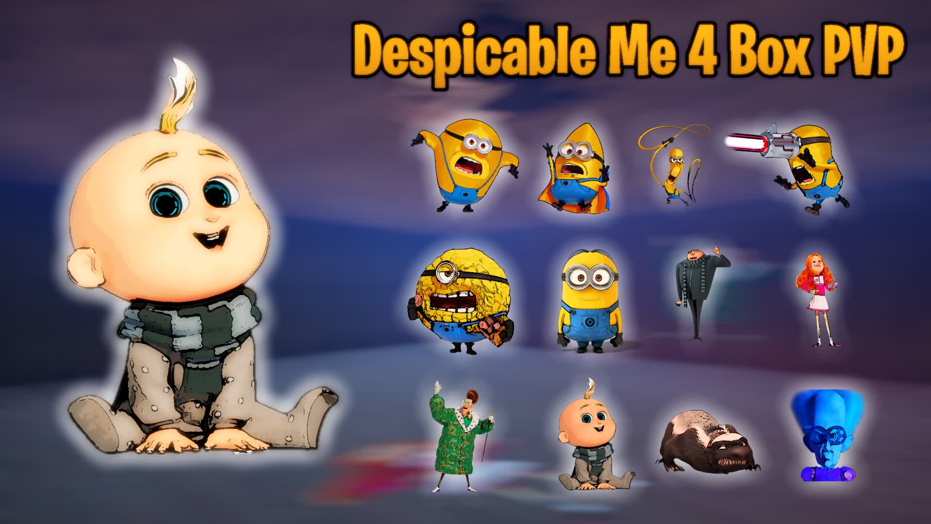Despicable Me 4 Box PVP📦 4980-1002-4292 by fishthecreator - Fortnite ...