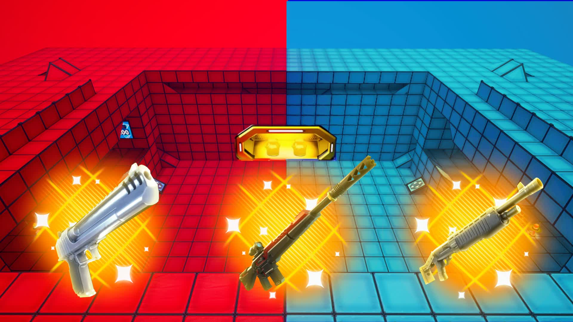 AMAZING RED VS BLUE 🔴🔵 5622-6567-5876 by fadetaperlow - Fortnite ...