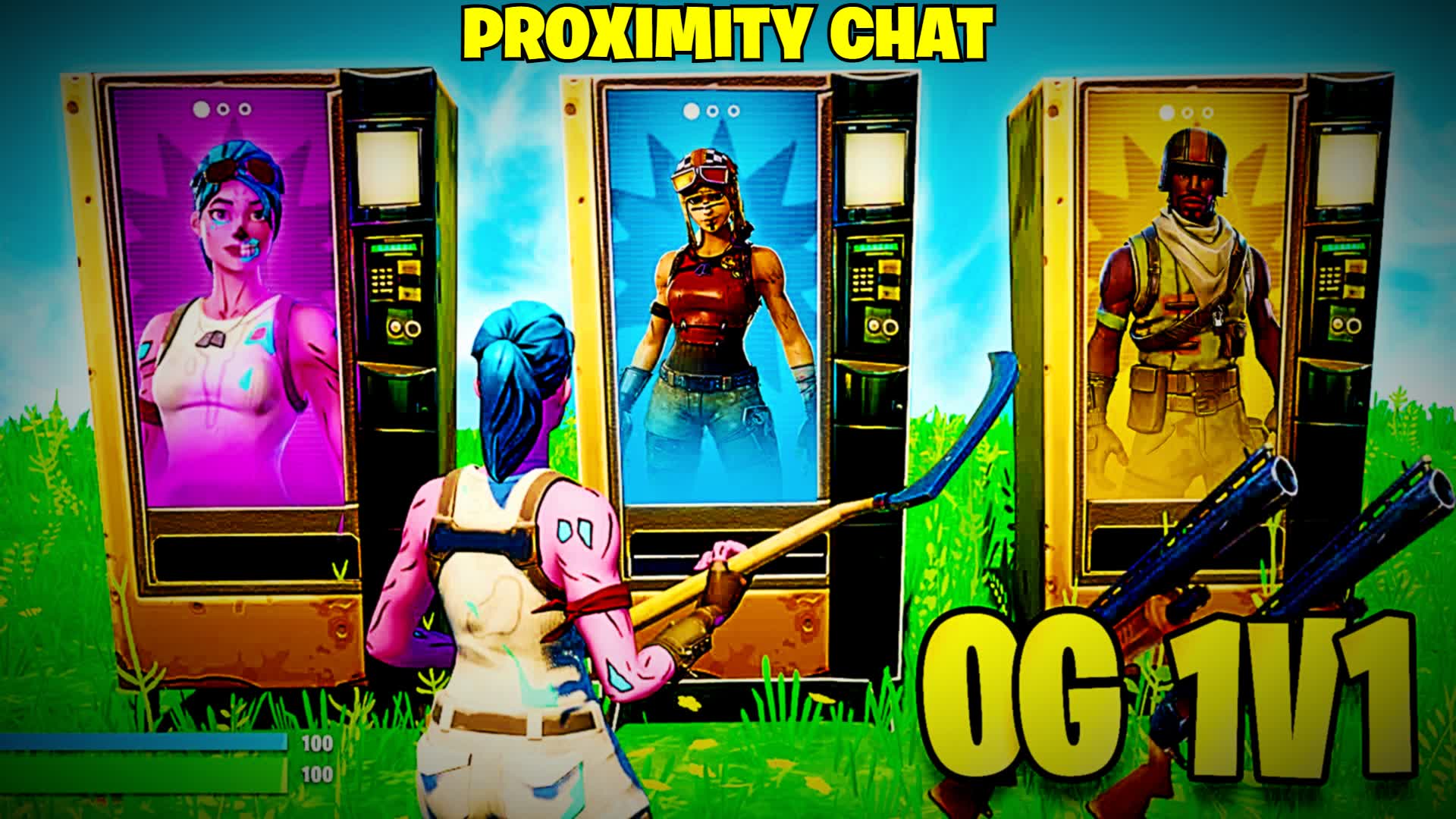 !SKINS! OG 1V1! 99 BOTS ROYALE 2557-0541-2196 by bamisrich - Fortnite ...