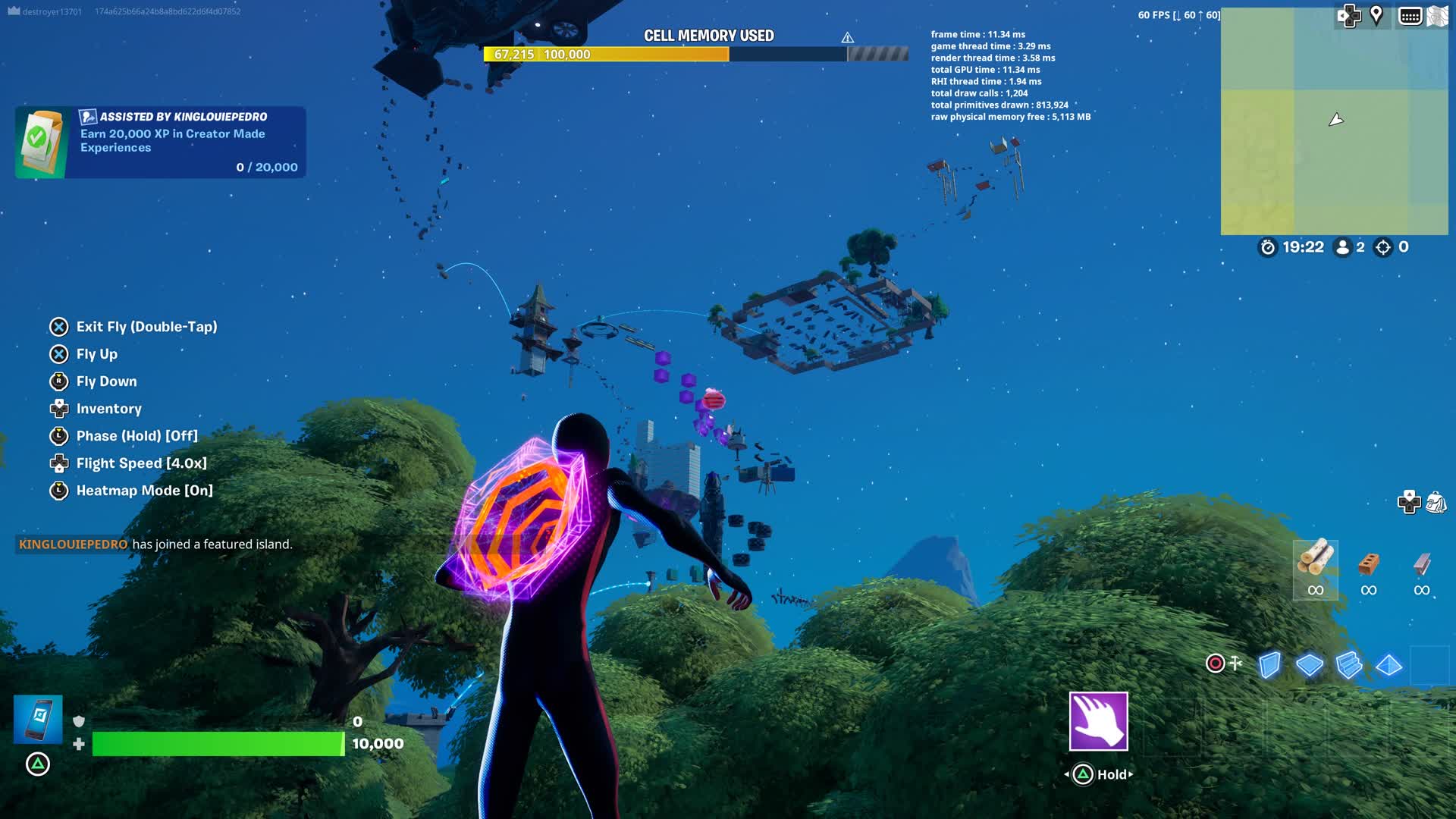 Only up come beat it 🤡 9622-2881-3270 by maccr - Fortnite Creative Map ...