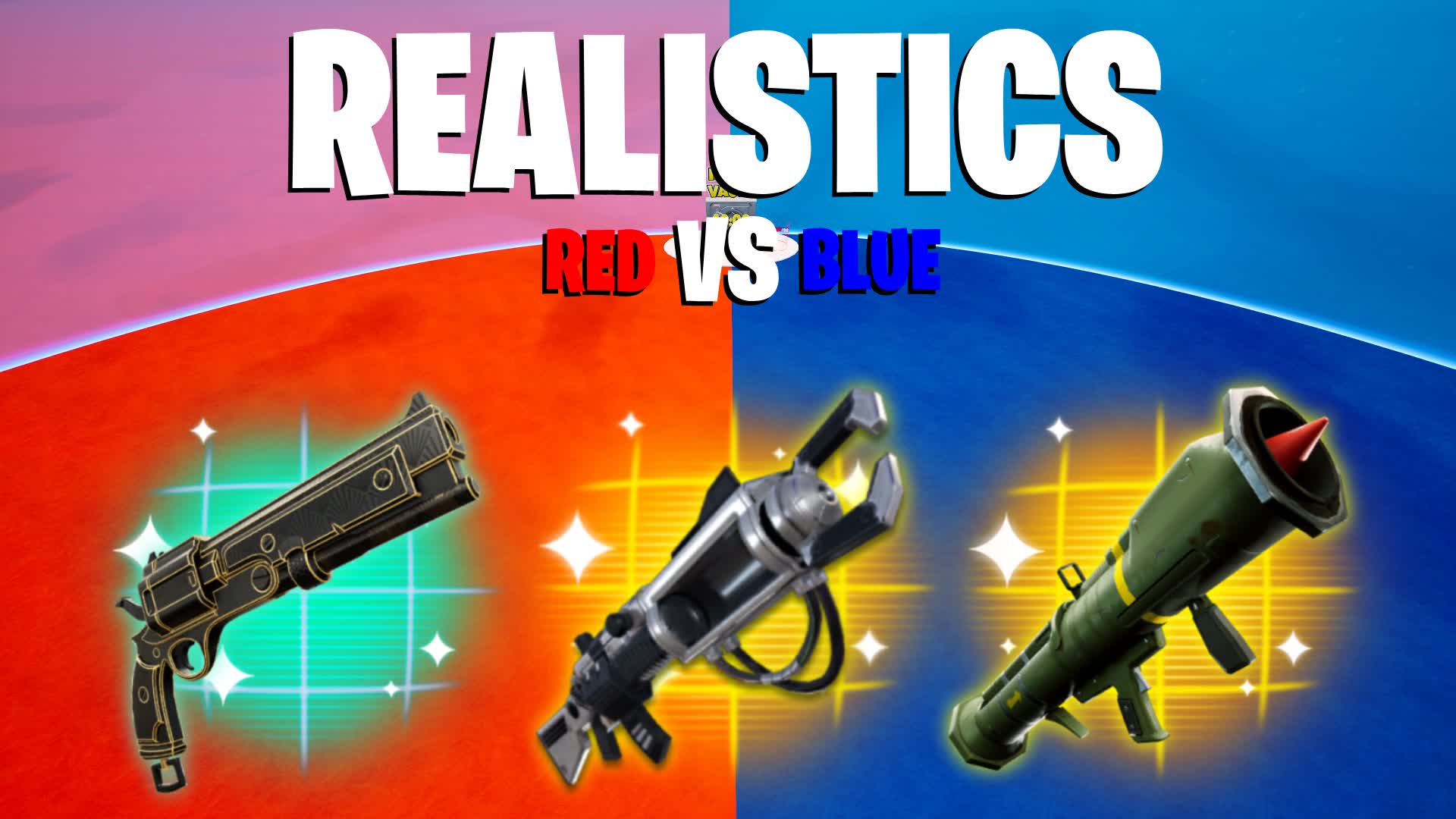 Red Vs Blue Realistics 🔴🔵 1431-8844-0093 by sled - Fortnite Creative Map Code - Fortnite.GG