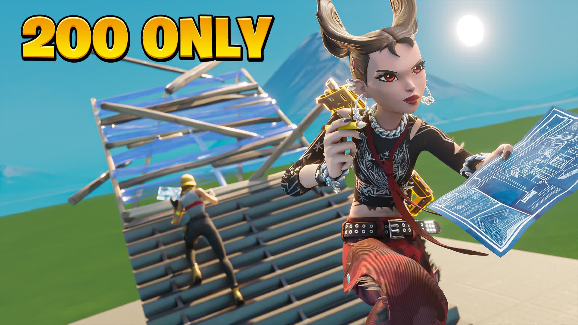1V1 ONLY 200 🎯 8870-0297-3284 by artskill - Fortnite