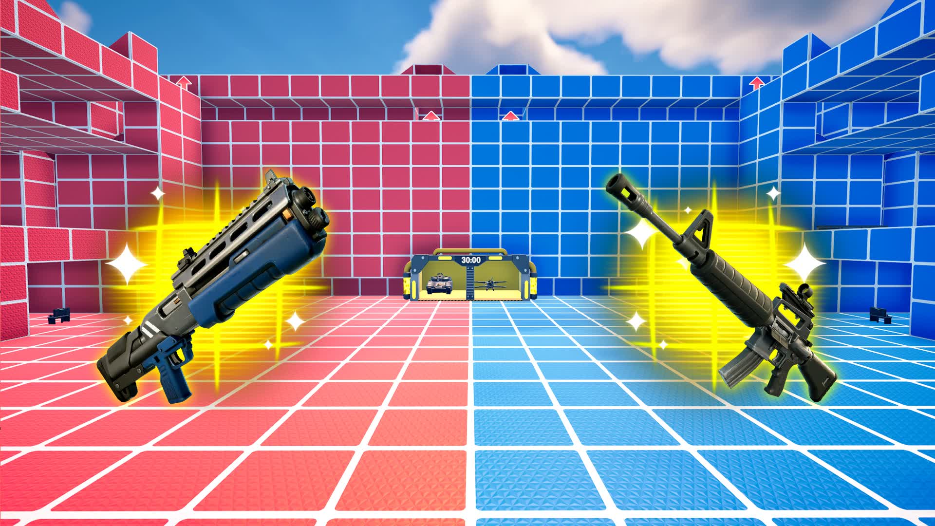 RED VS BLUE NEW TEXTURE 🔴🔵 7122-8822-4547 by sekuro - Fortnite Creative ...