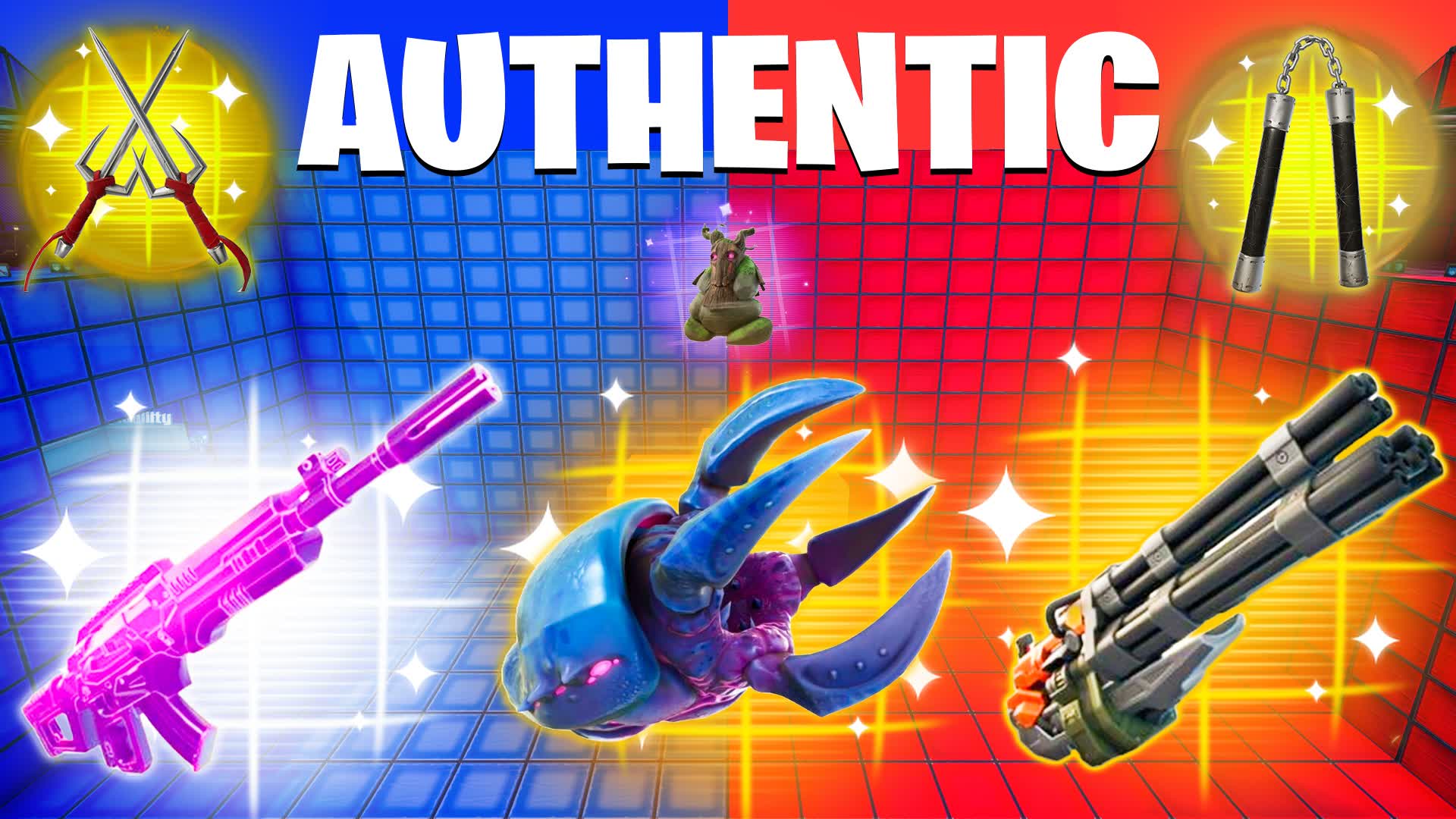 AUTHENTIC RED VS BLUE 🔴🔵 1359-7795-5638 by qwg_fn - Fortnite Creative Map Code - Fortnite.GG