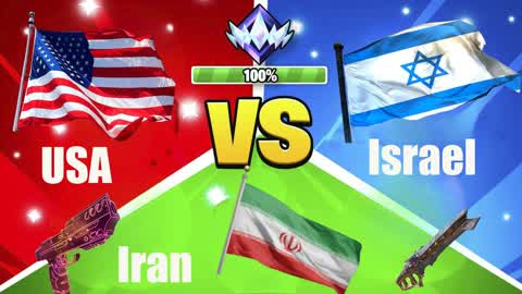 ISRAEL vs IRAN vs USA -ZONE WARS 3 TEAMS 9721-4832-4746 by ...
