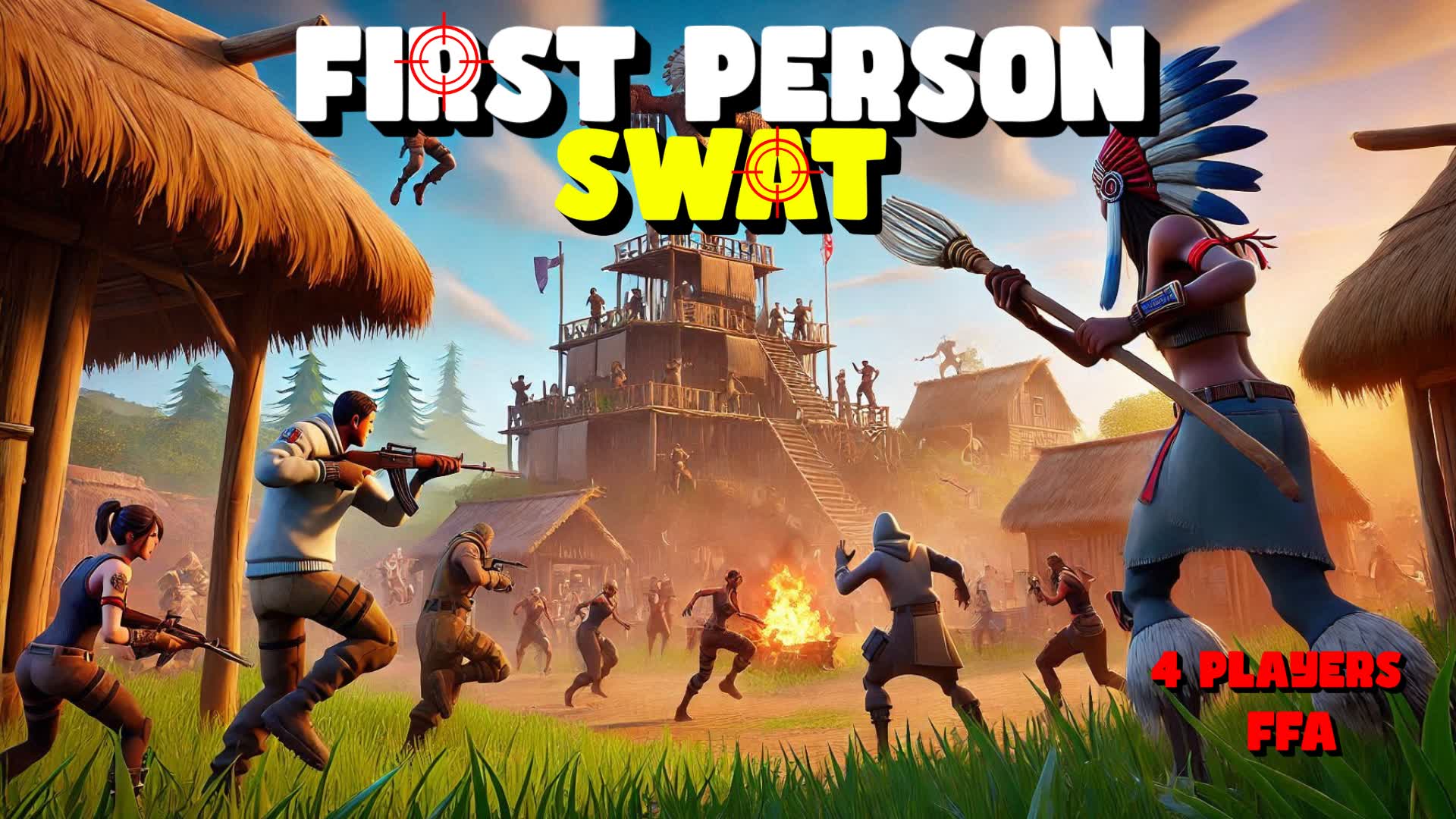 FFA First Person SWAT -4 Players-💀🎯 0069-5135-8445 by gemii - Fortnite Creative Map Code ...