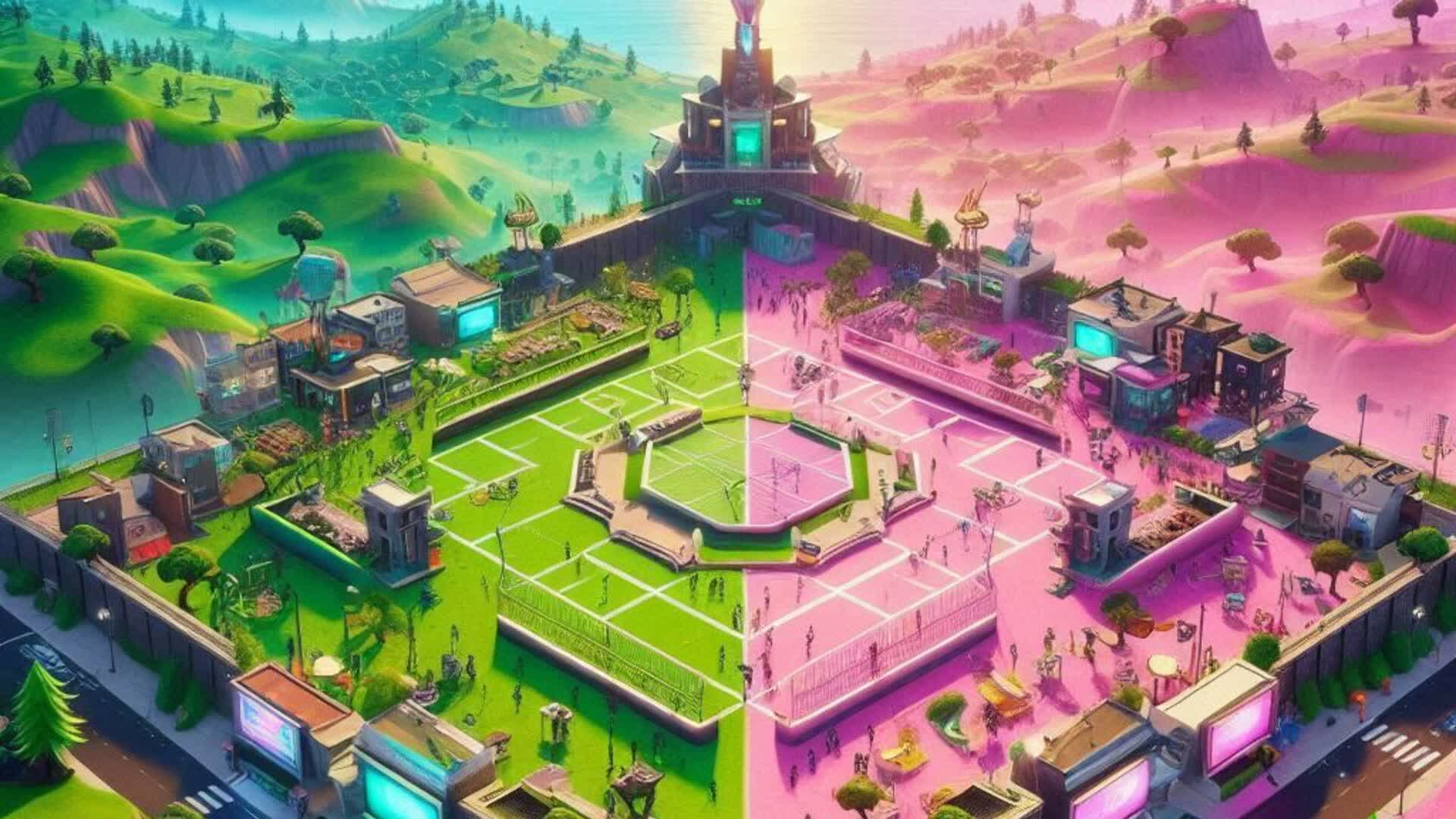 Ultimate Pink VS Green FFA Map 8354-9156-2934 by anton19 - Fortnite ...