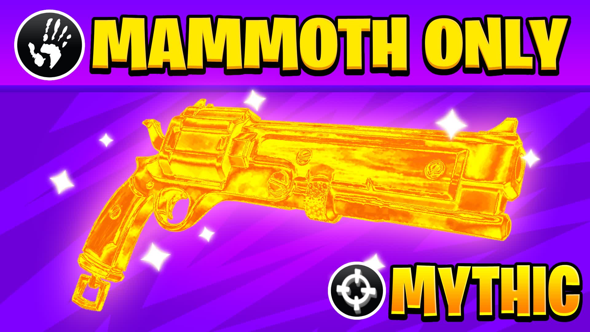 MYTHIC MAMMOTH PISTOL 🎯 ONE SHOT 0805-7290-0704 by radian - フォートナイト