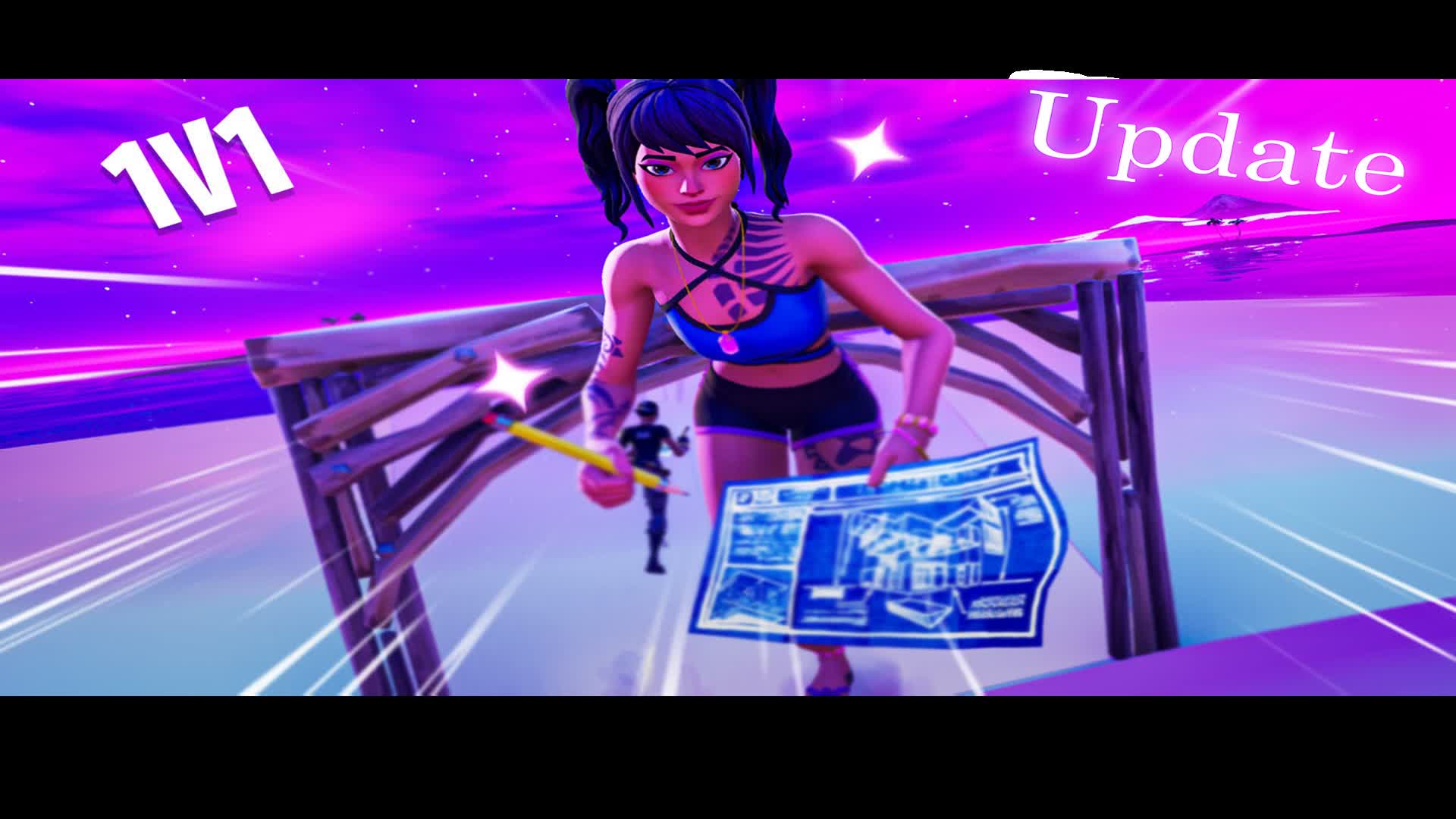 CARTE DE COMBAT À CONSTRUIRE 1v1 (WOLAXTRYONA) 4445-6989-9660 par madarafn - Fortnite