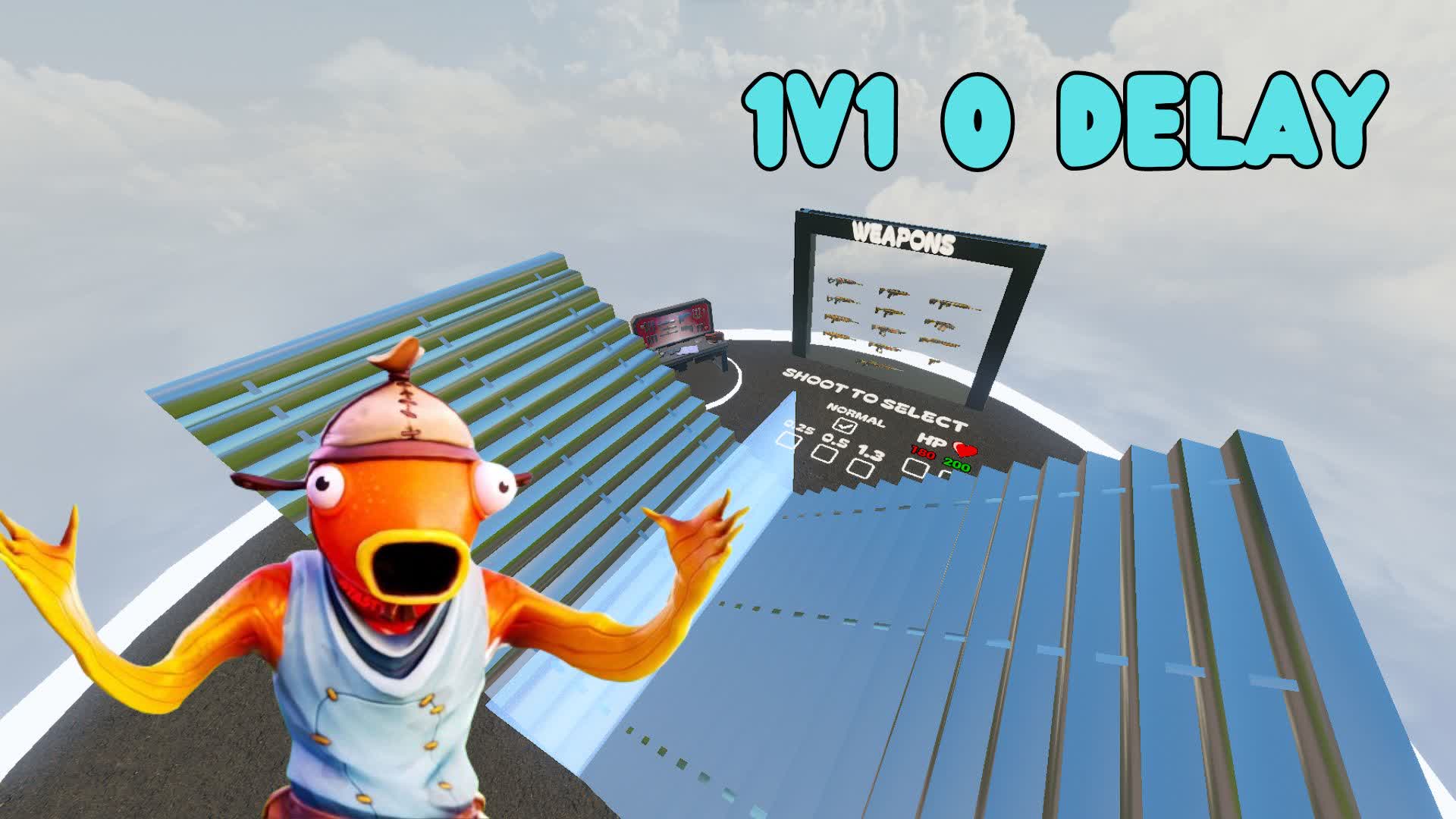 0 DELAY 1V1🎯 4172-2799-2121 by pp99 - Fortnite Creative Map Code ...