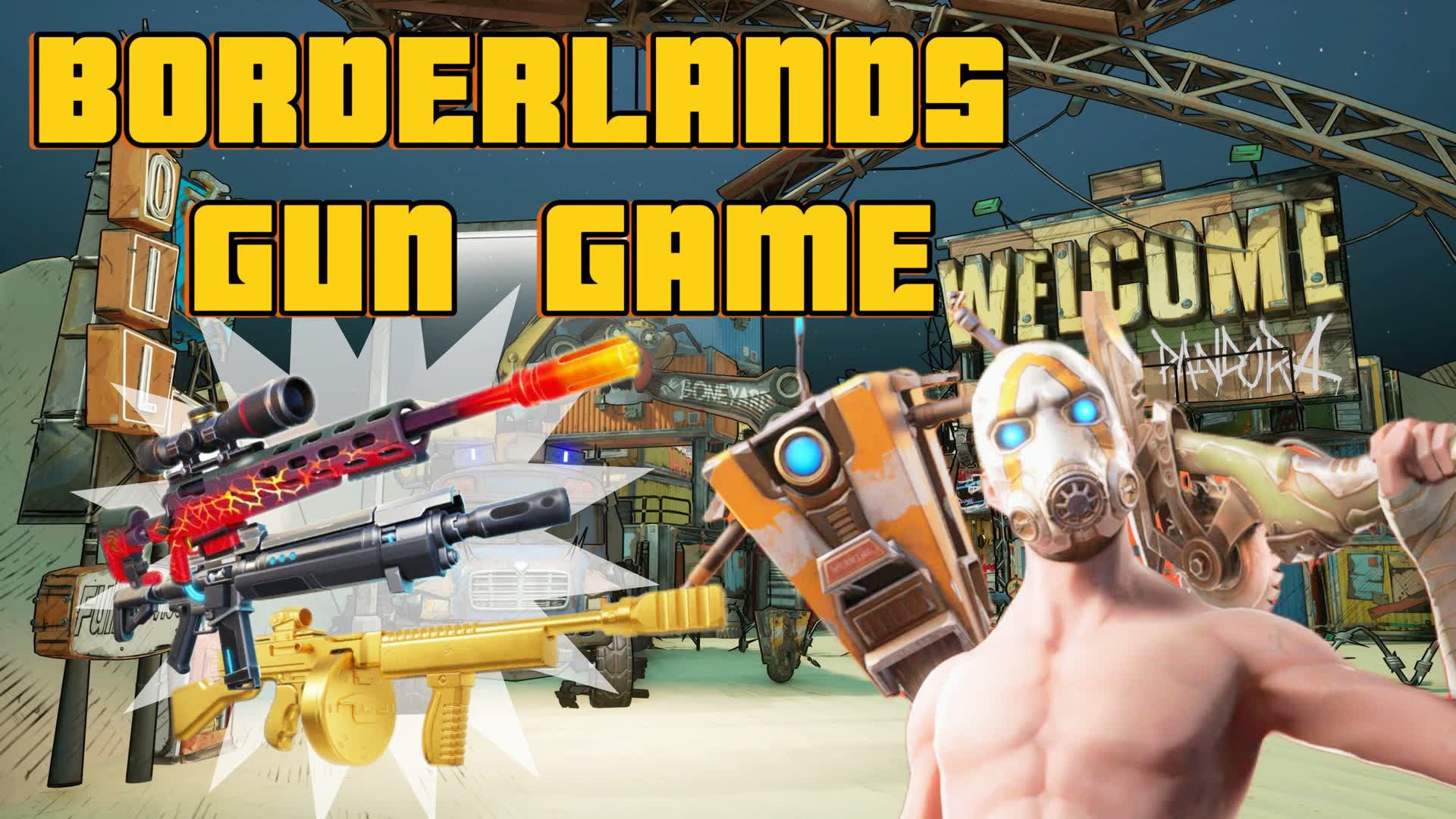 Borderlands (Bandit Camp) Gun Game 4749-8253-2204 by memphry - Fortnite ...