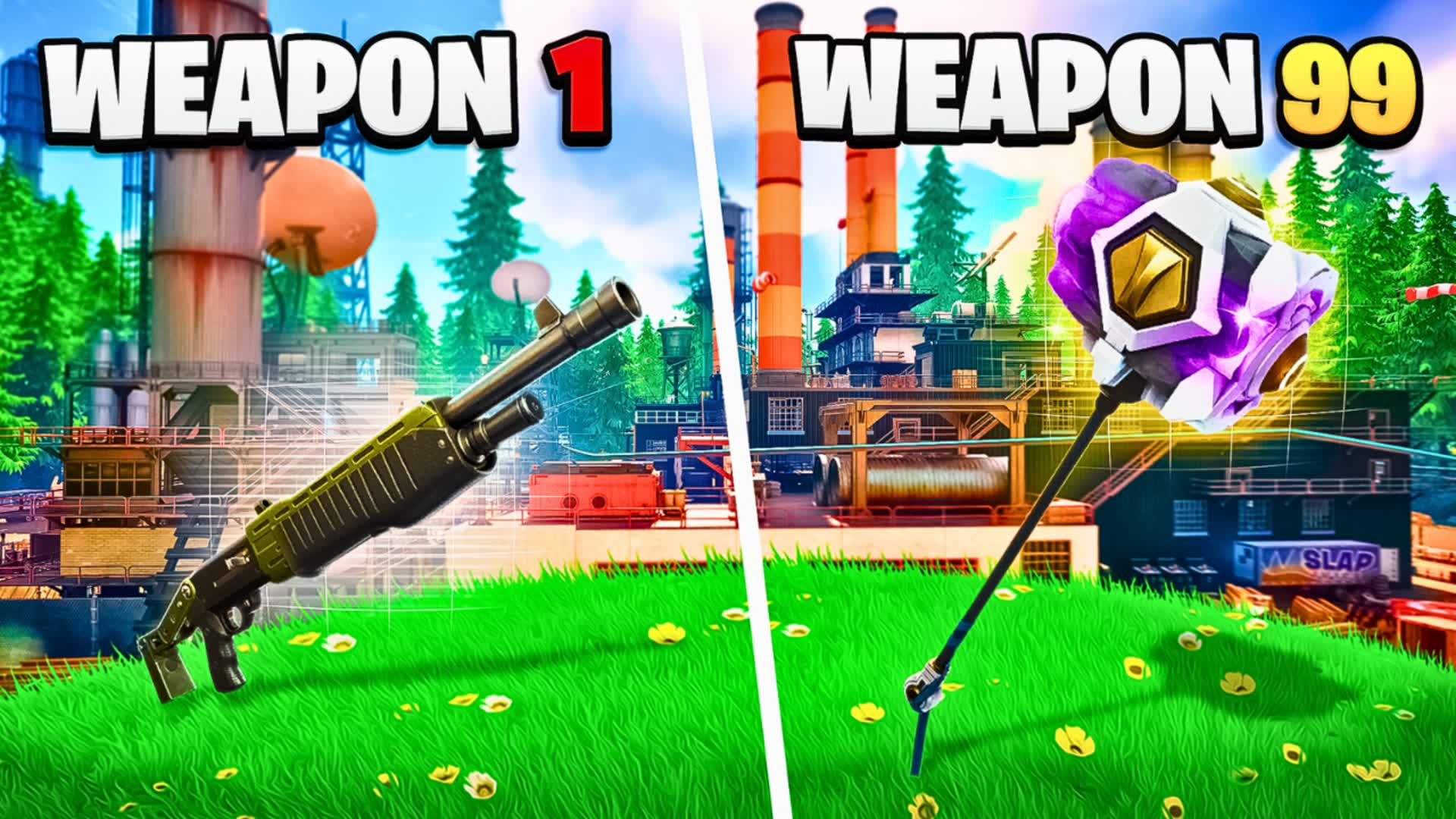 SLAP FACTORY GUNGAME 3327-1510-8356 by brandibuilds - Fortnite Creative ...