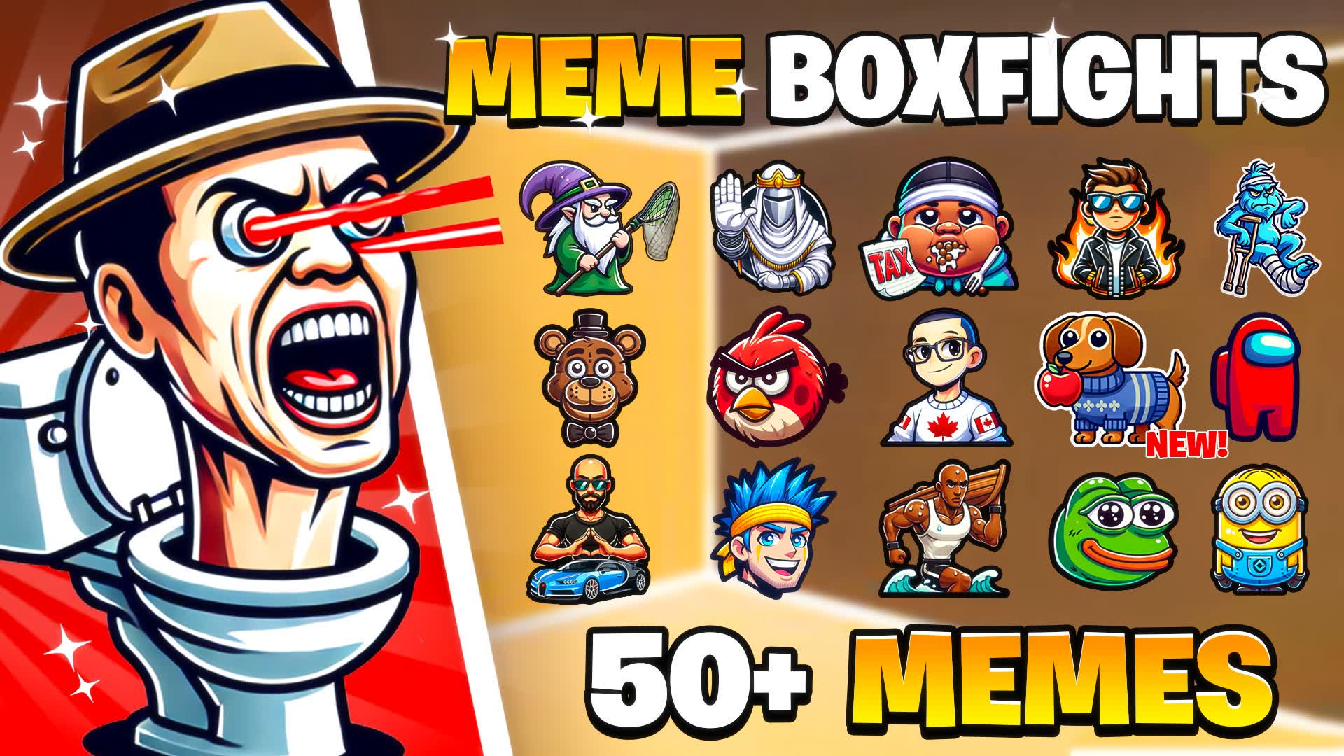 MEME BOXFIGHTS 📦 9980-4661-6539 by bny.fnn - Fortnite