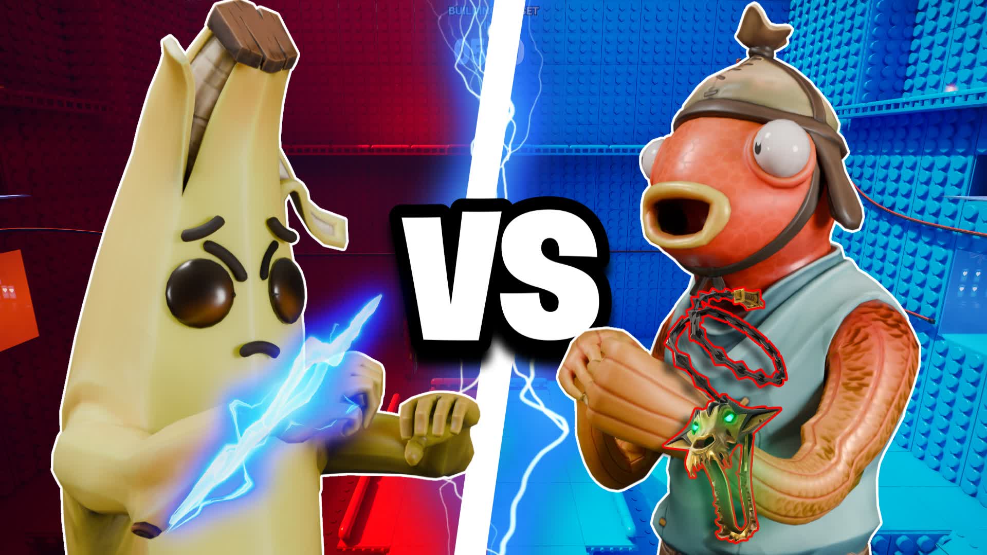 🍌Peely VS Fishstick🐟TEAM WARS 4784-7258-2418 by otako - Fortnite ...