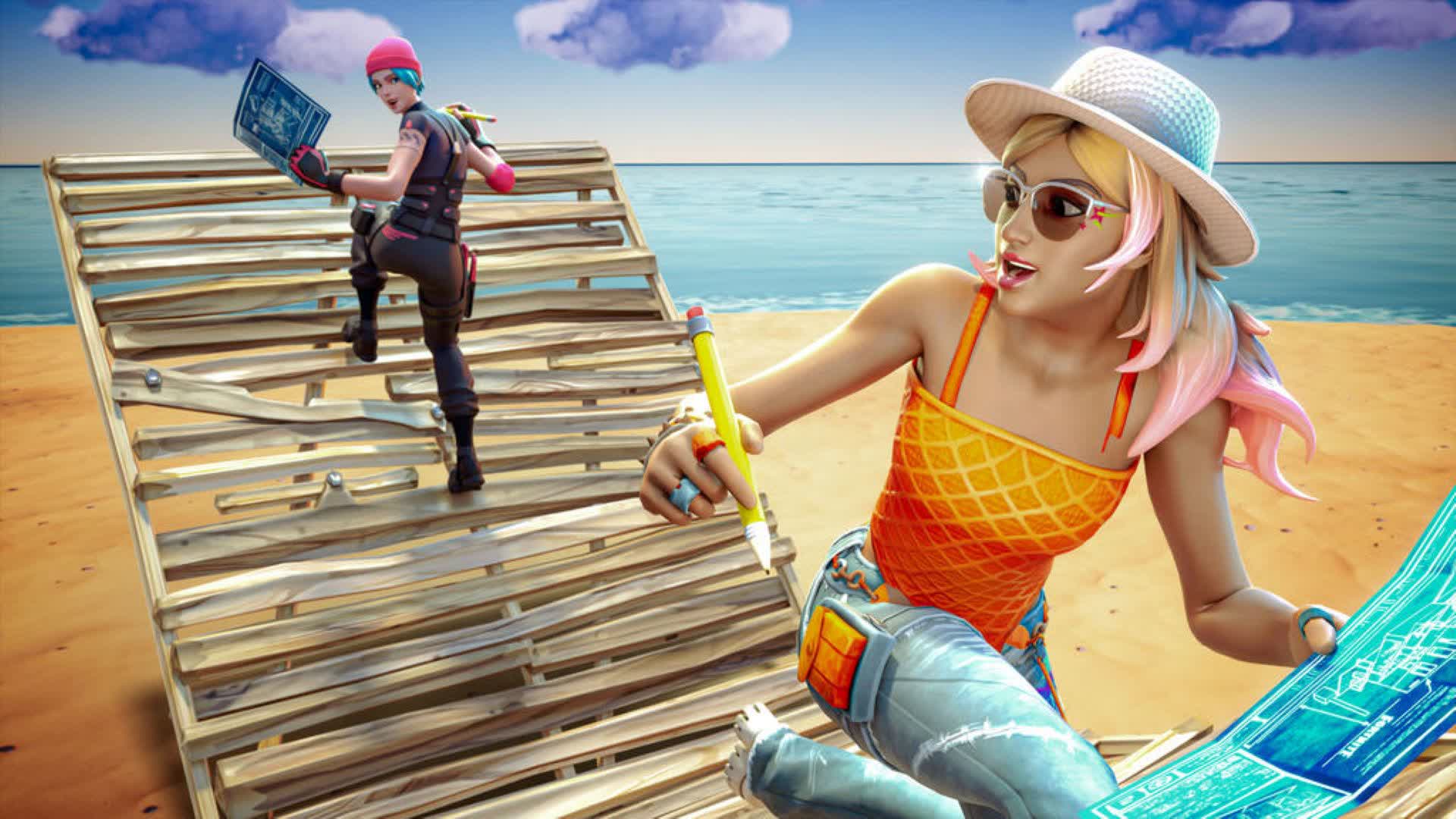 BEACH 1V1 ZERO DELAY 9127-5314-9280 by staticiq - Fortnite Creative Map ...