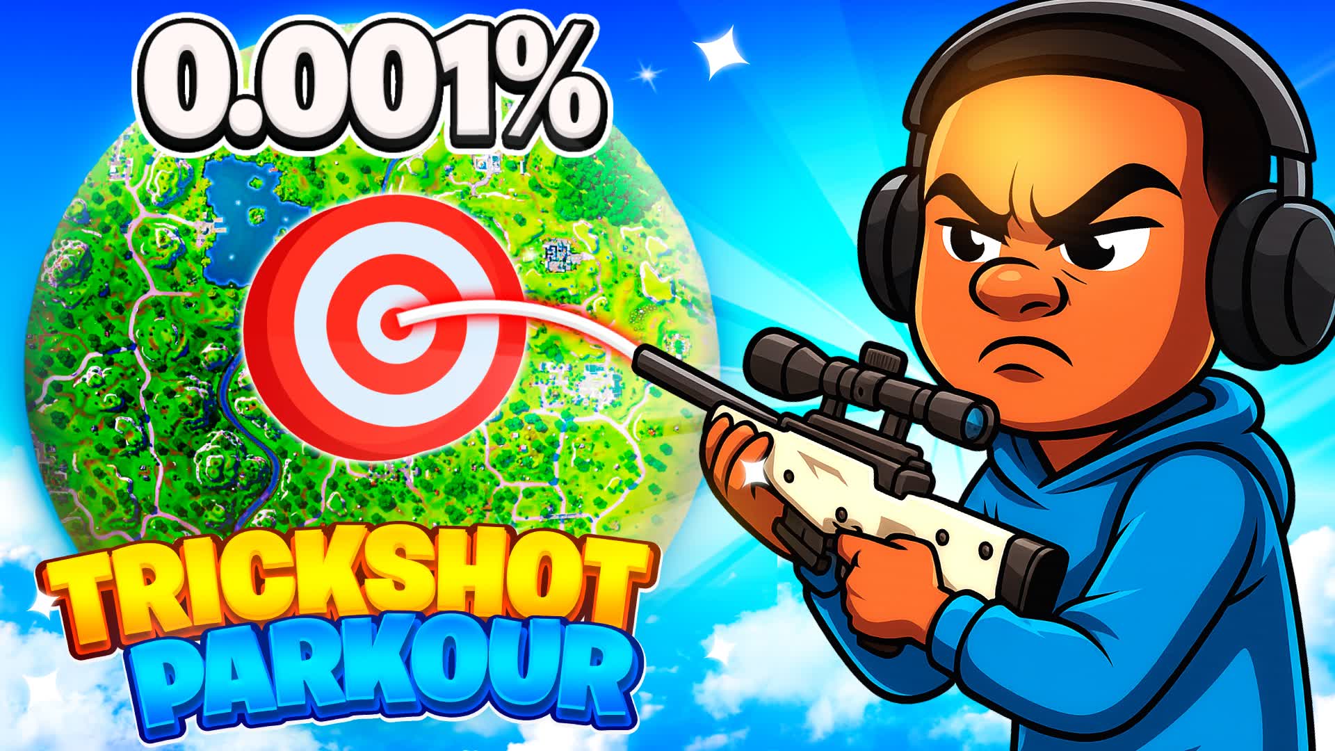 🧠BRAINROT TRICKSHOT PARKOUR🎯80 LEVELS! 4559-7295-7509 by m1ce - Fortnite Creative Map Code ...