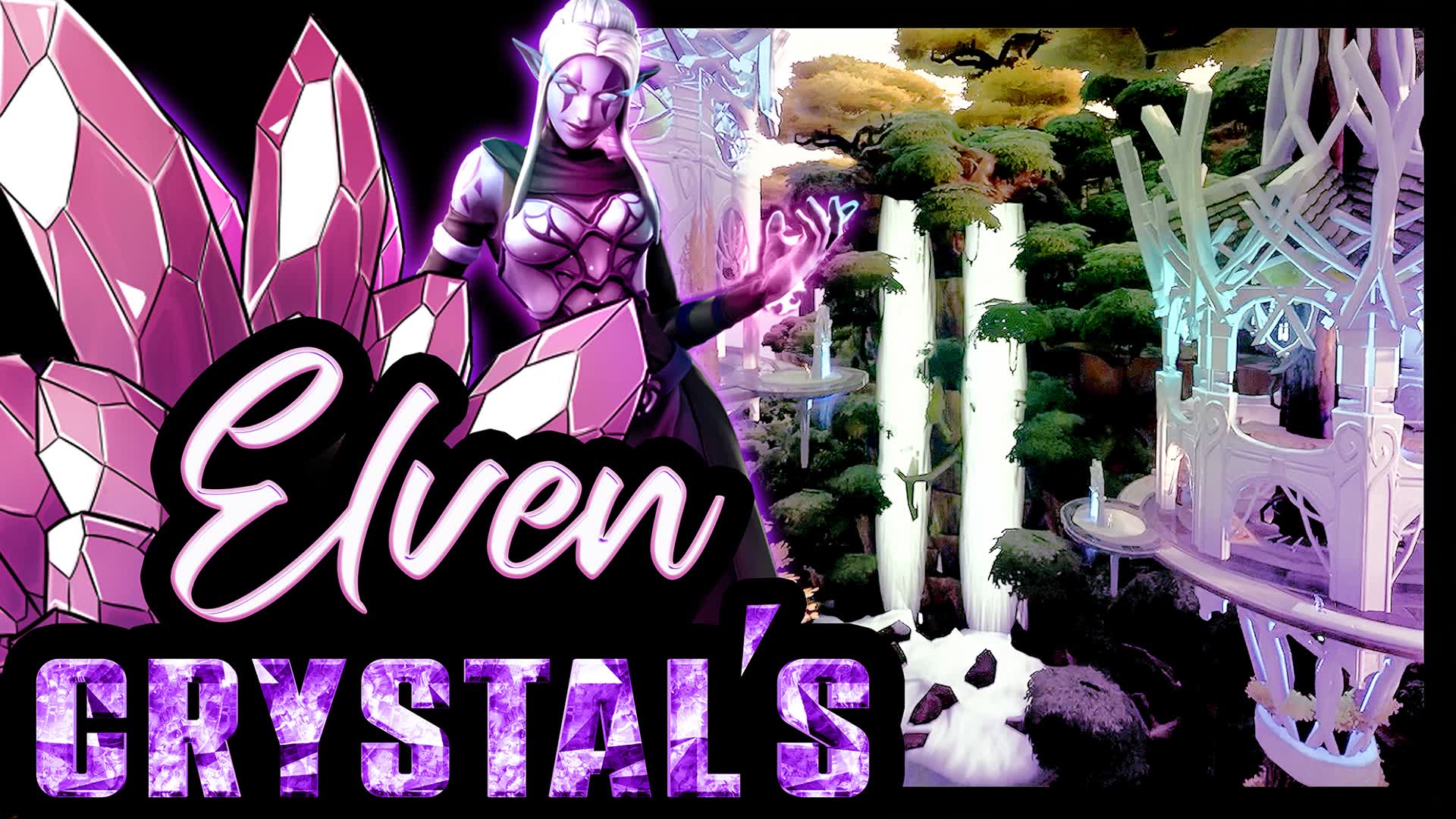 ELVEN CRYSTAL'S 3761-9325-4129 by kiiwiit3 - Fortnite Creative Map Code - Fortnite.GG