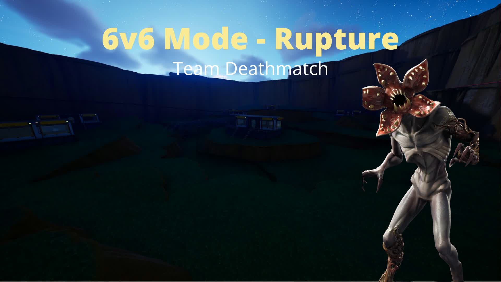 6v6 Mode - Rupture (Team Deathmatch) 1544-4981-0624 by aki - Fortnite
