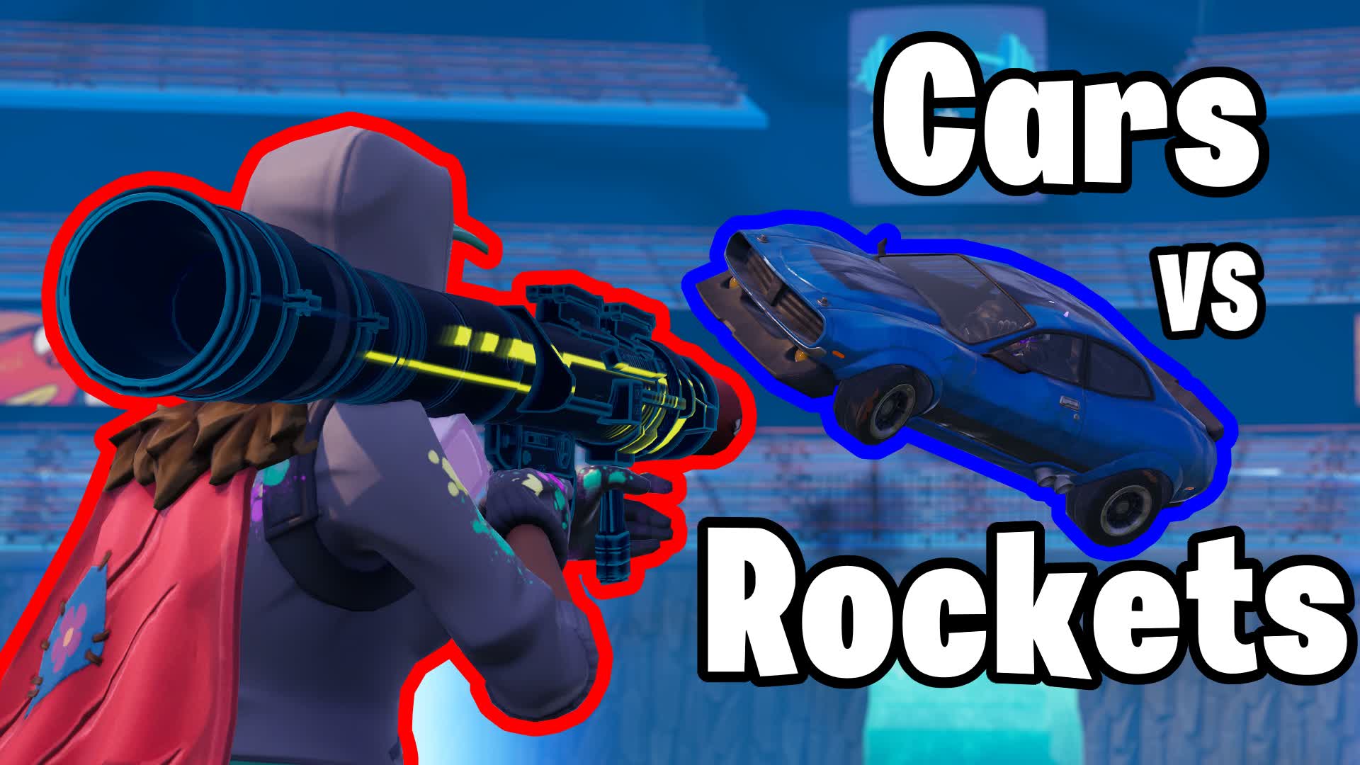 Cars vs Rockets Mega Stadium 7172-2716-4449 by gageaman - Fortnite ...