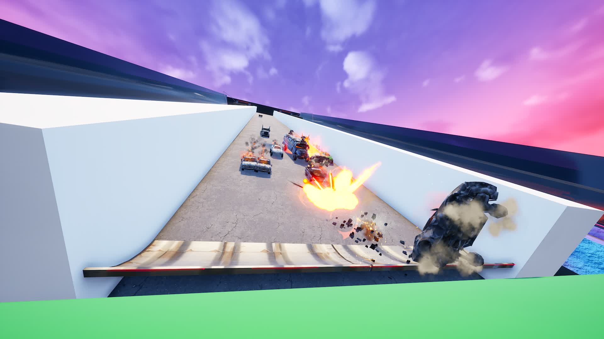 CRAZY ROCKETS X CARS 0563-7457-9161 by extrorac - Fortnite Creative Map ...