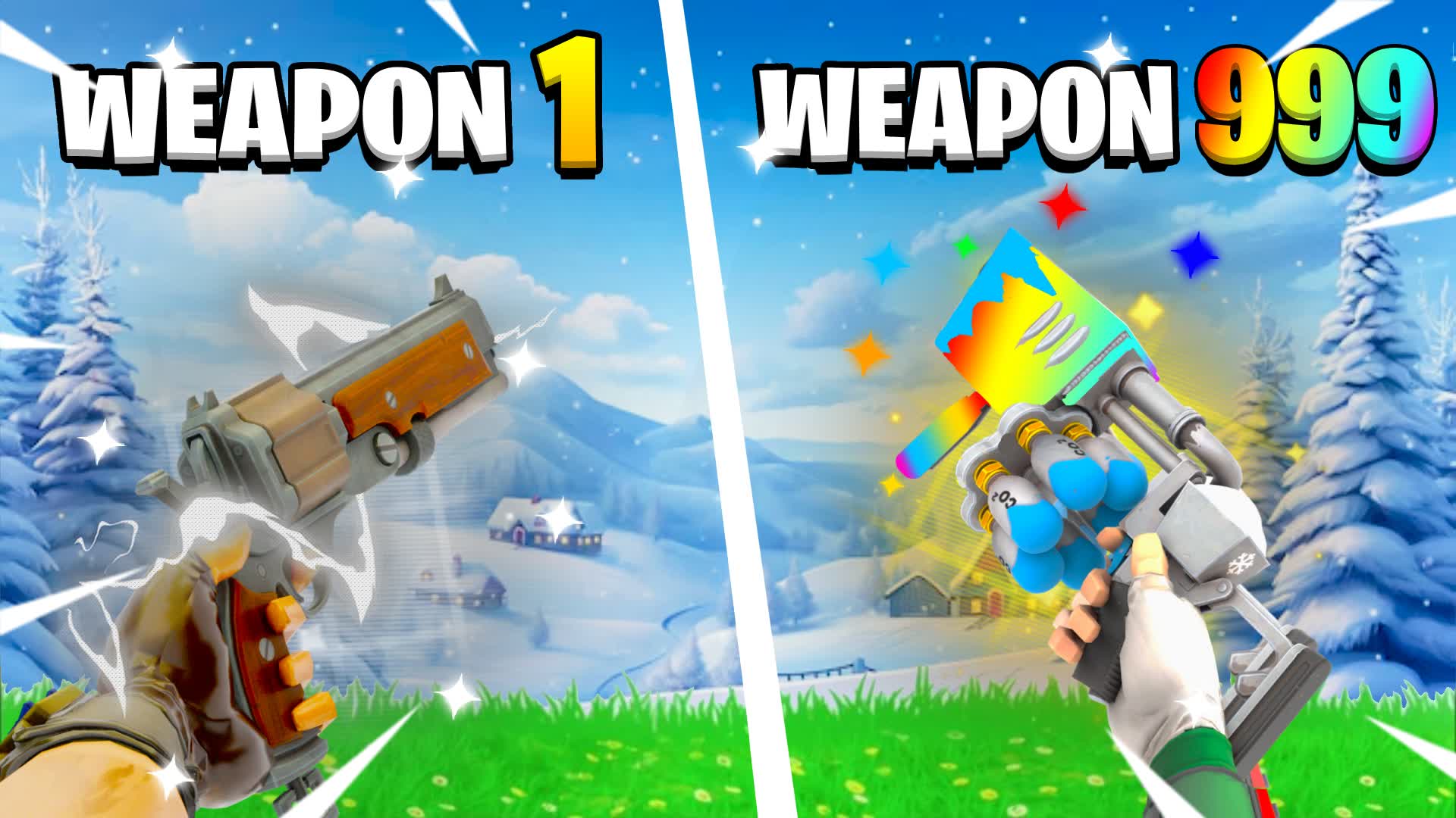 ️ WINTER GUN GAME 🔫 ONE SHOT INFINITE 5582-5860-9116 by skibidimaps ...