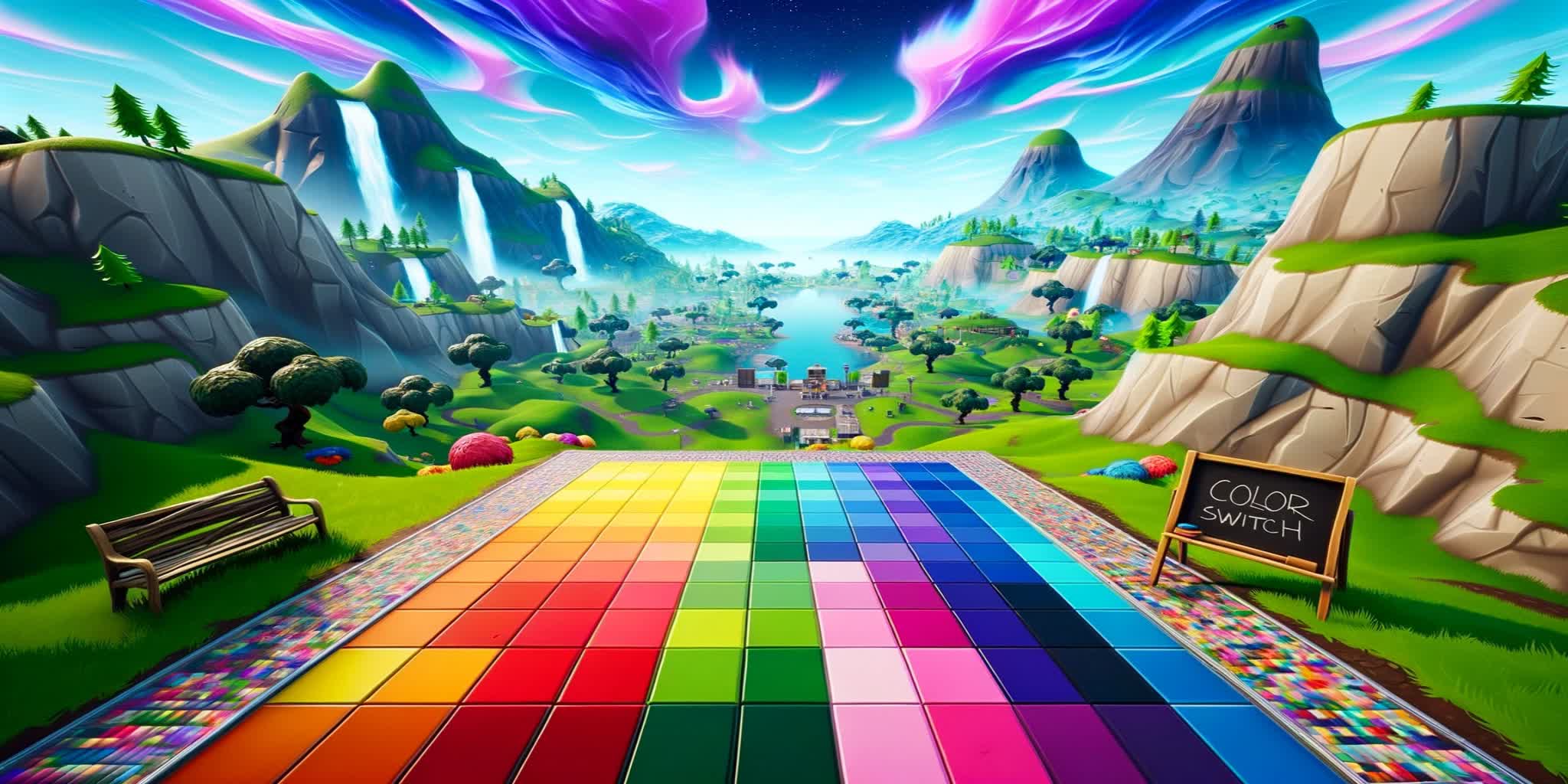 🌈 COLOR SWITCH 🌈 4904-6972-5615 by ezz - Fortnite Creative Map Code ...