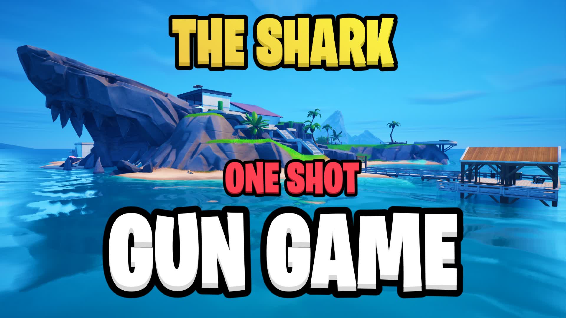 THE SHARK GUN GAME ONE SHOT 4356-0890-6140 by ghost1am - Fortnite