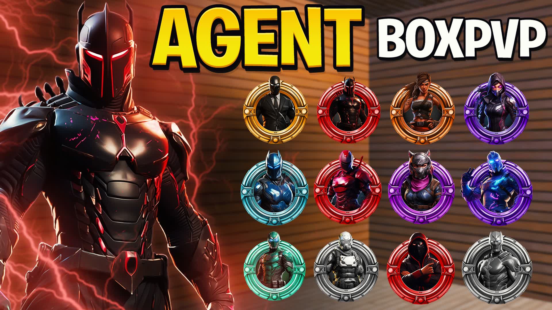 AGENT BOX PVP 📦 8550-0323-2895 by semio88 - フォートナイト