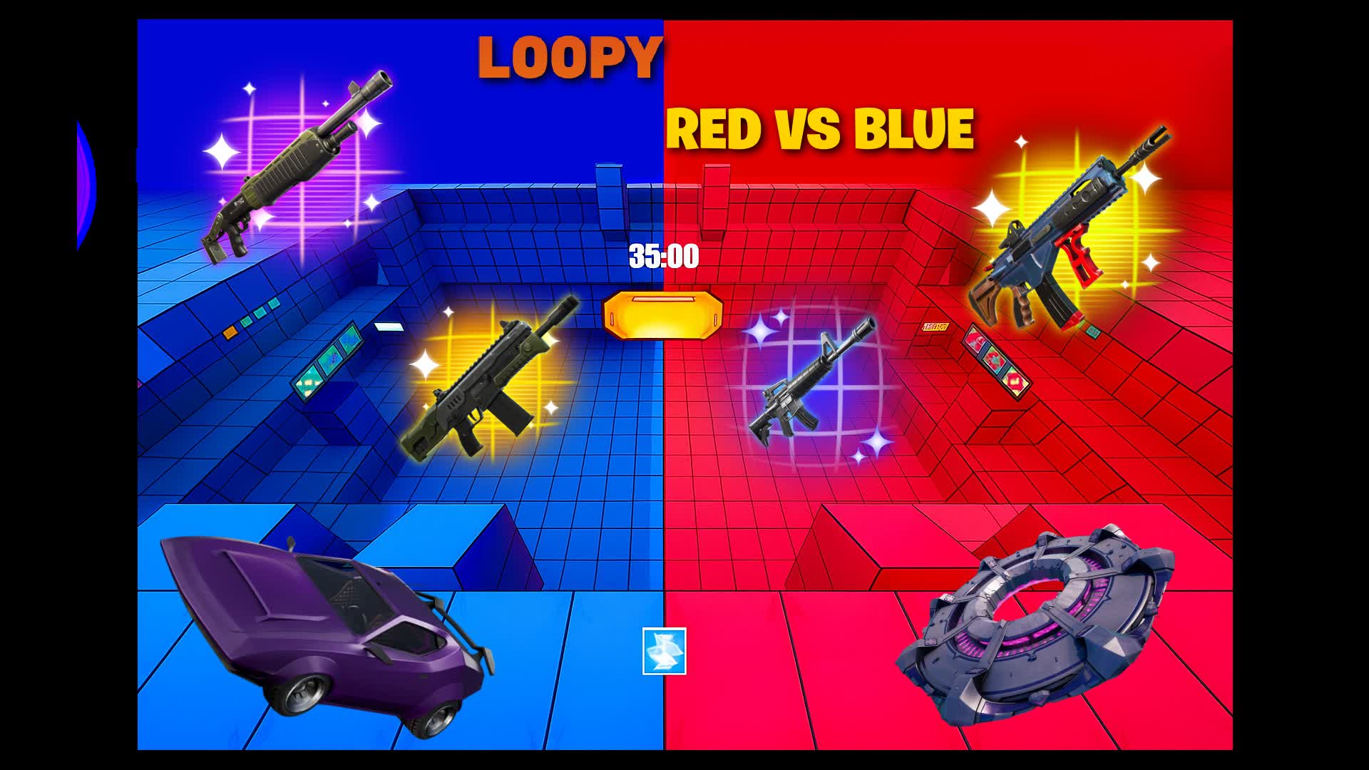 LOOPY RED VS BLUE 8385-5027-3011 by taohag - Fortnite