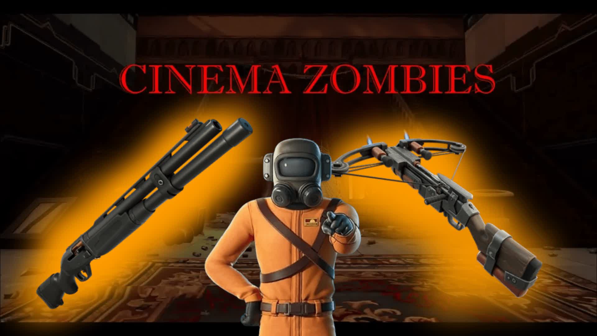 Cinema Zombies 🧟 9212-7136-7456 by rezmerainzy - Fortnite Creative Map ...
