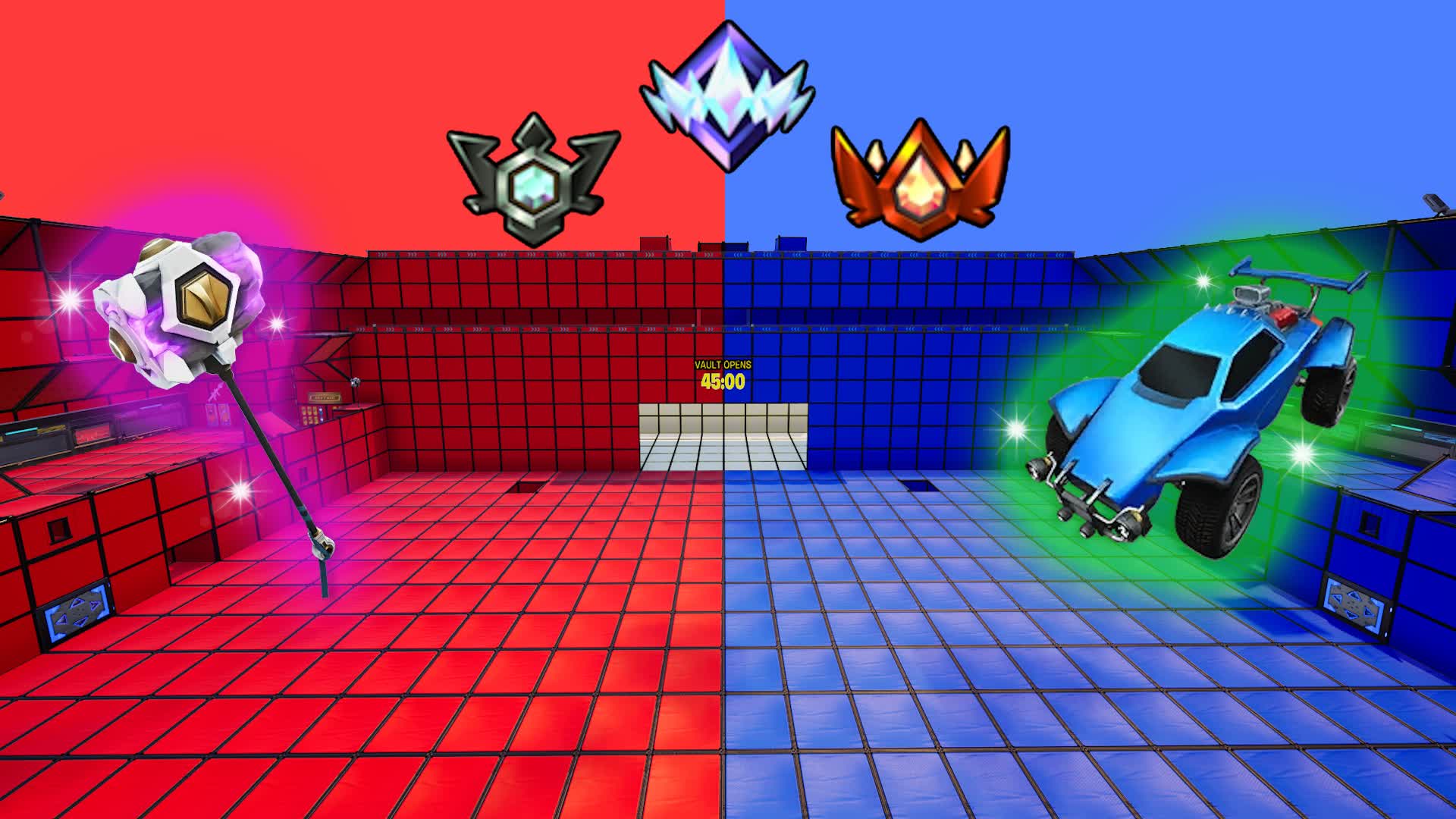 ULTIMA RED VS BLUE🔴🔵 2775-9657-3574 by wolni - Fortnite