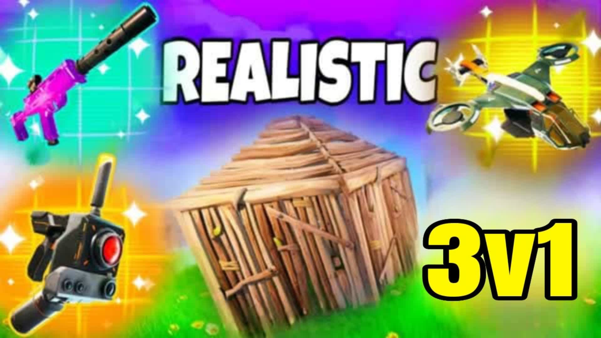 REALISTIC 💥 3V1 💥DRO 5657-4546-4989 by egypwr - Fortnite