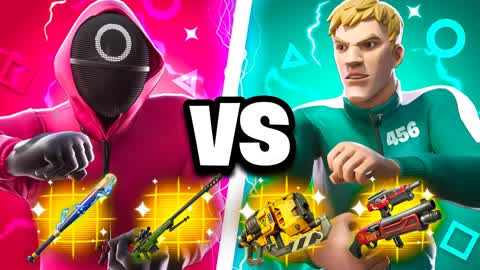 SQUID GAME RED VS BLUE 🔵🔴 6174-7465-8965 by alvareztt - Fortnite ...