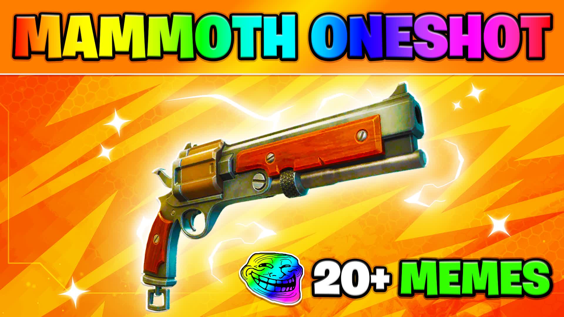 👑 MEME MAMMOTH ONE SHOT 🎯 3993-9939-8362 by teamsnx - Fortnite Creative Map Code - Fortnite.GG