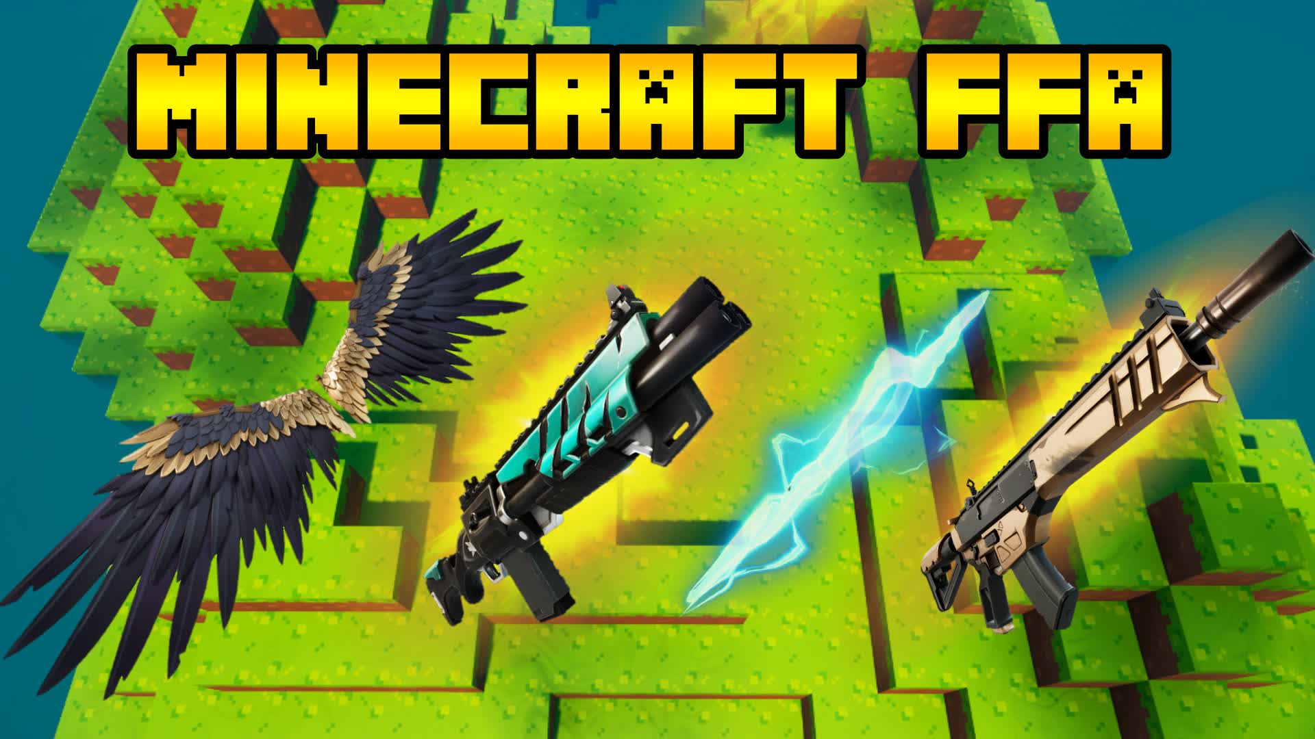 MINECRAFT FFA 9435-6963-6071 by azoo - Fortnite Creative Map Code ...