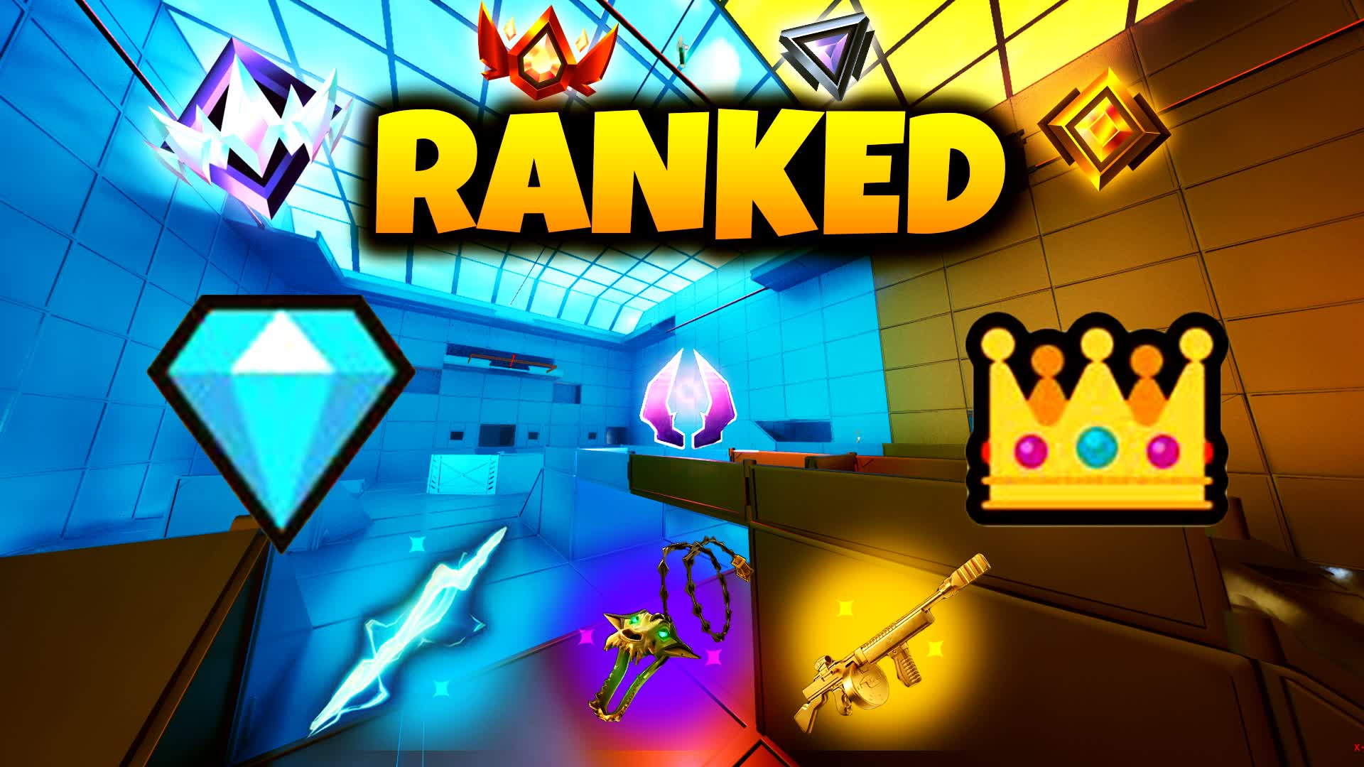 💎 DIAMOND VS GOLD 👑 RANKED ZERO BUILD⭐ 6473-2297-8965 من ابتكار ...
