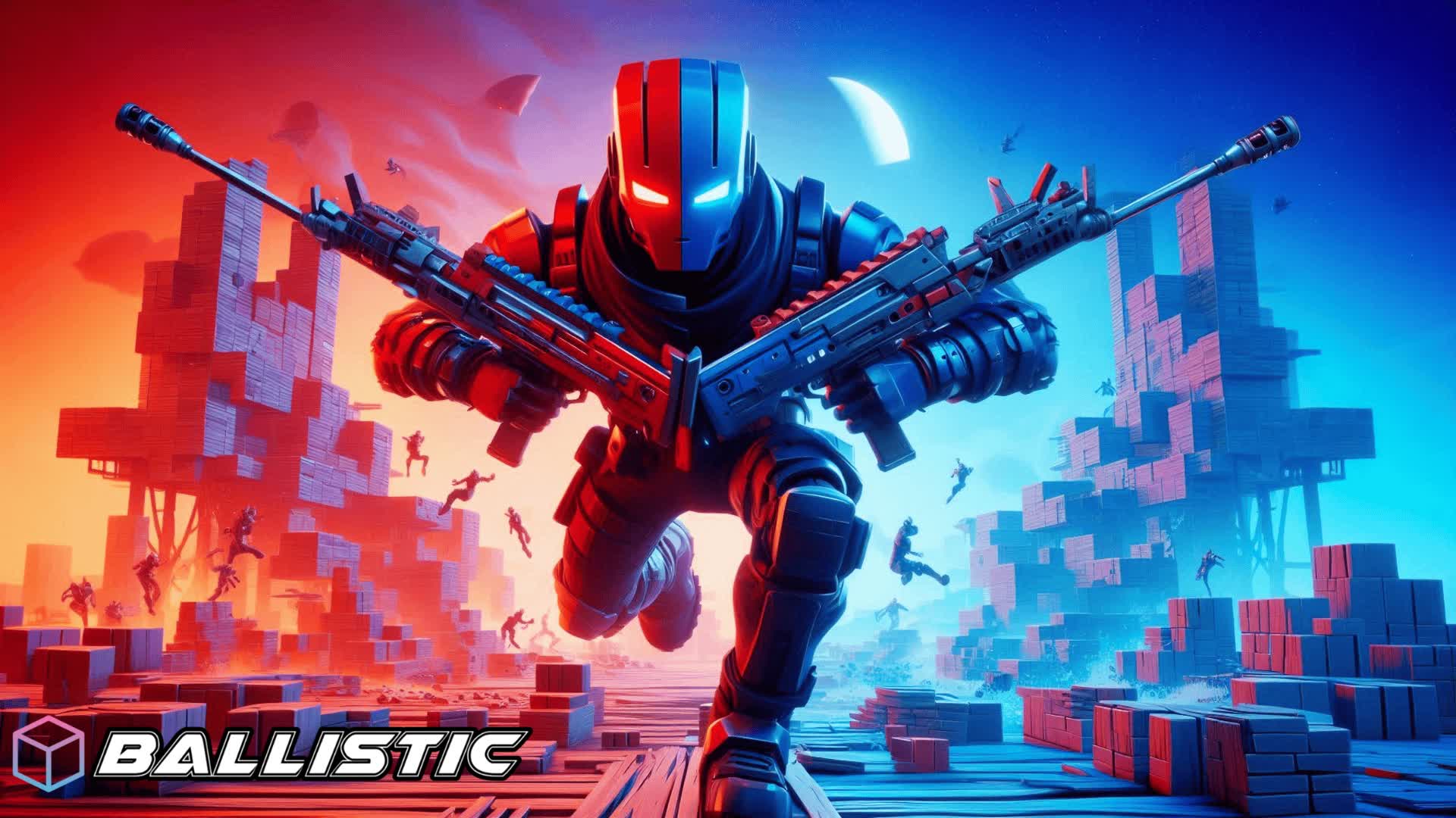 red vs blue ballistic🔴🔵 8331-4646-7240 by adamh - Fortnite Creative Map ...