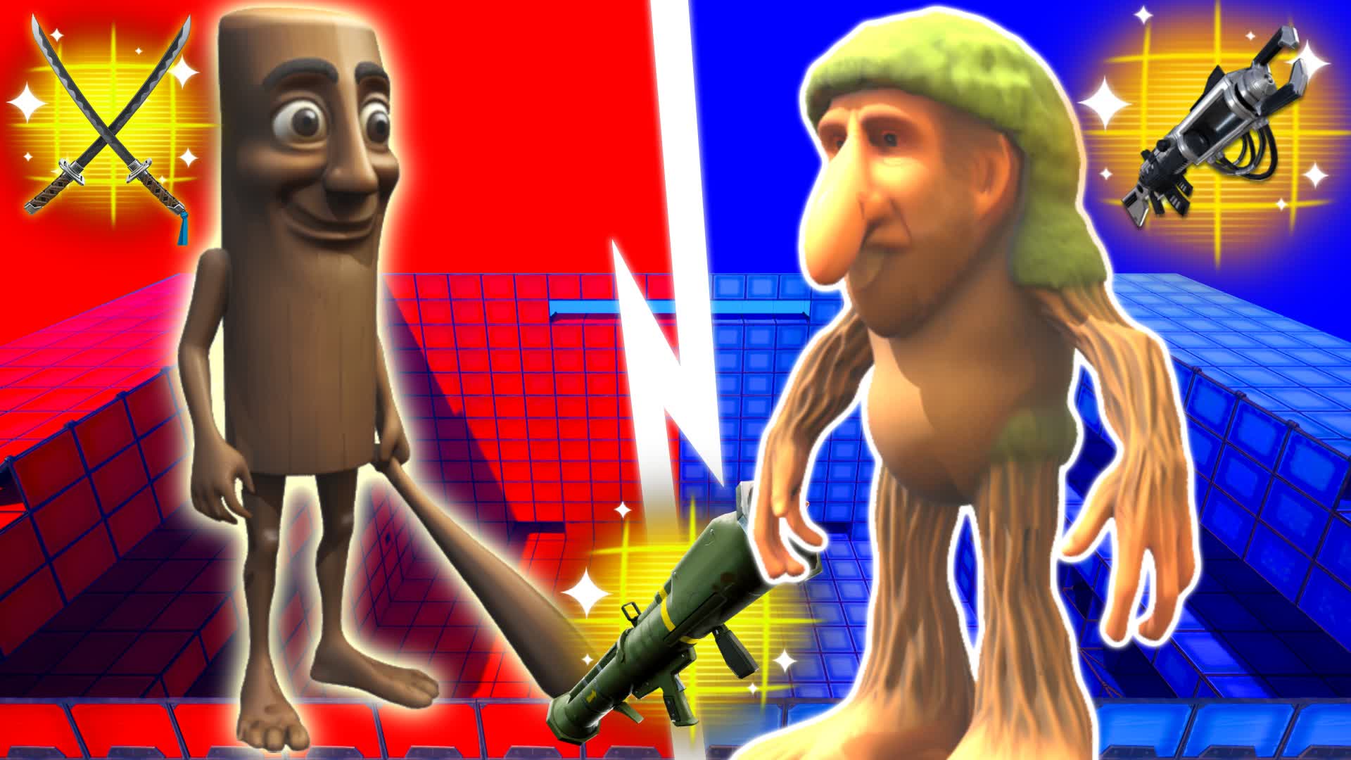 ⭐ BRAINROT RED VS BLUE ⭐ 1514-0806-0965 by qwg_fn - Fortnite