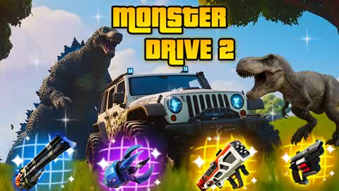 MONSTER DRIVE 2 4698-8338-2924 by creativegames - Fortnite Creative Map ...