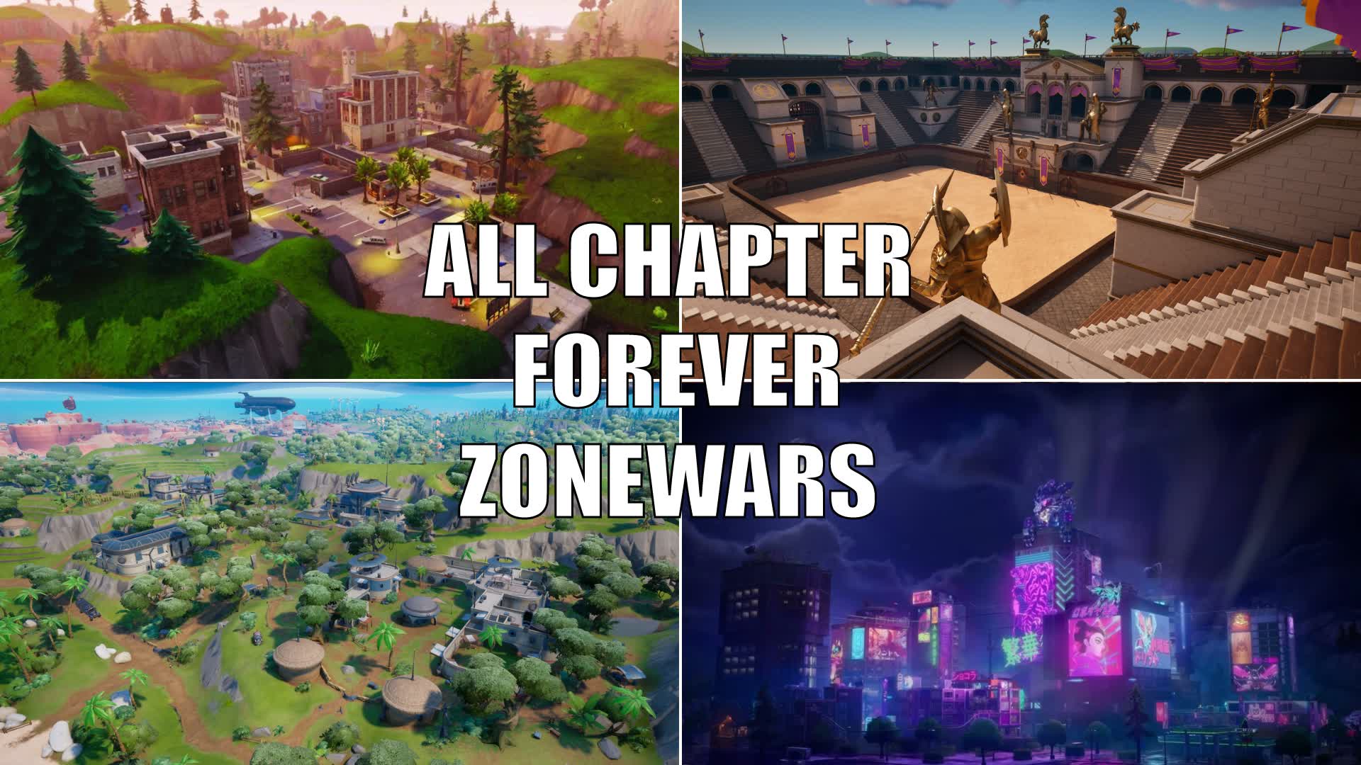 ALL CHAPTER FOREVER ZONEWARS 1266-6337-1186 by srias - Fortnite ...