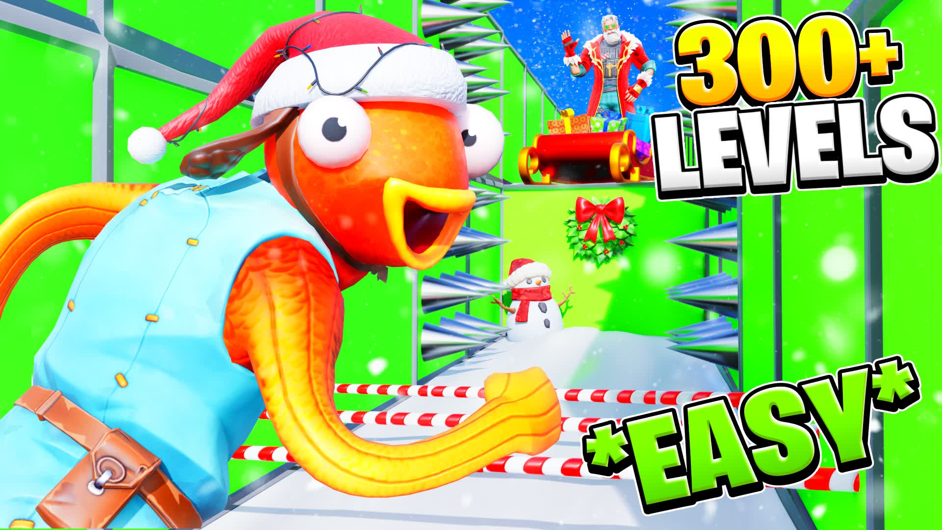 EASY MEME PARKOUR DEATHRUN 300+ LEVELS 3016-3689-5848 by kiryndragg - Fortnite